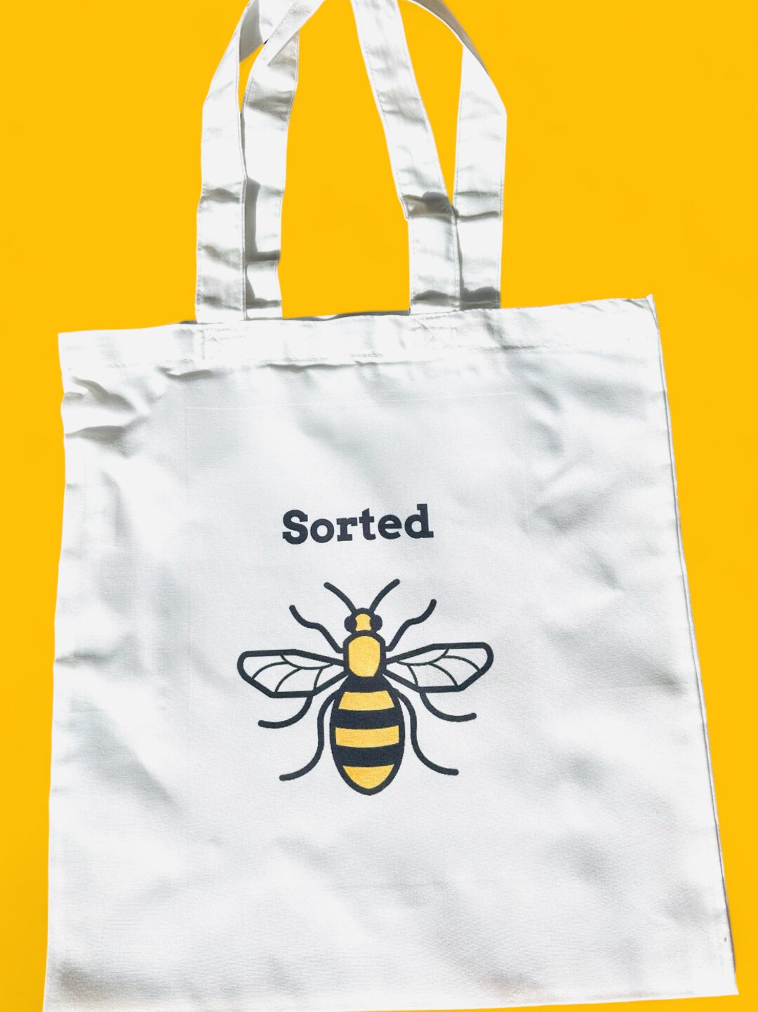 Manchester Inspired Tote Bags, Manchester Totes, Bees, - Etsy
