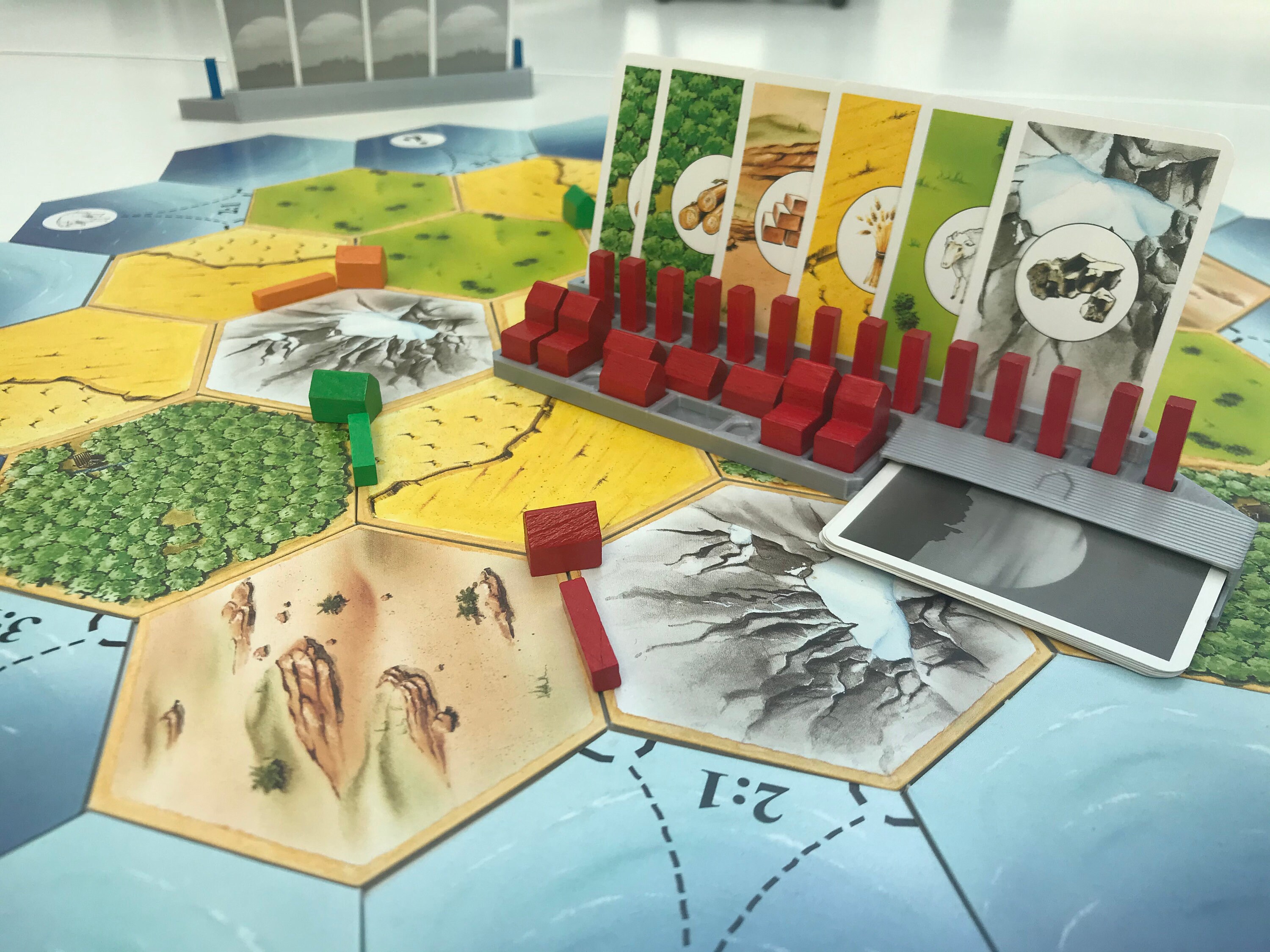 Catan 3D Upgrade, Holder and Organizer for Game Material Wooden Figures ...
