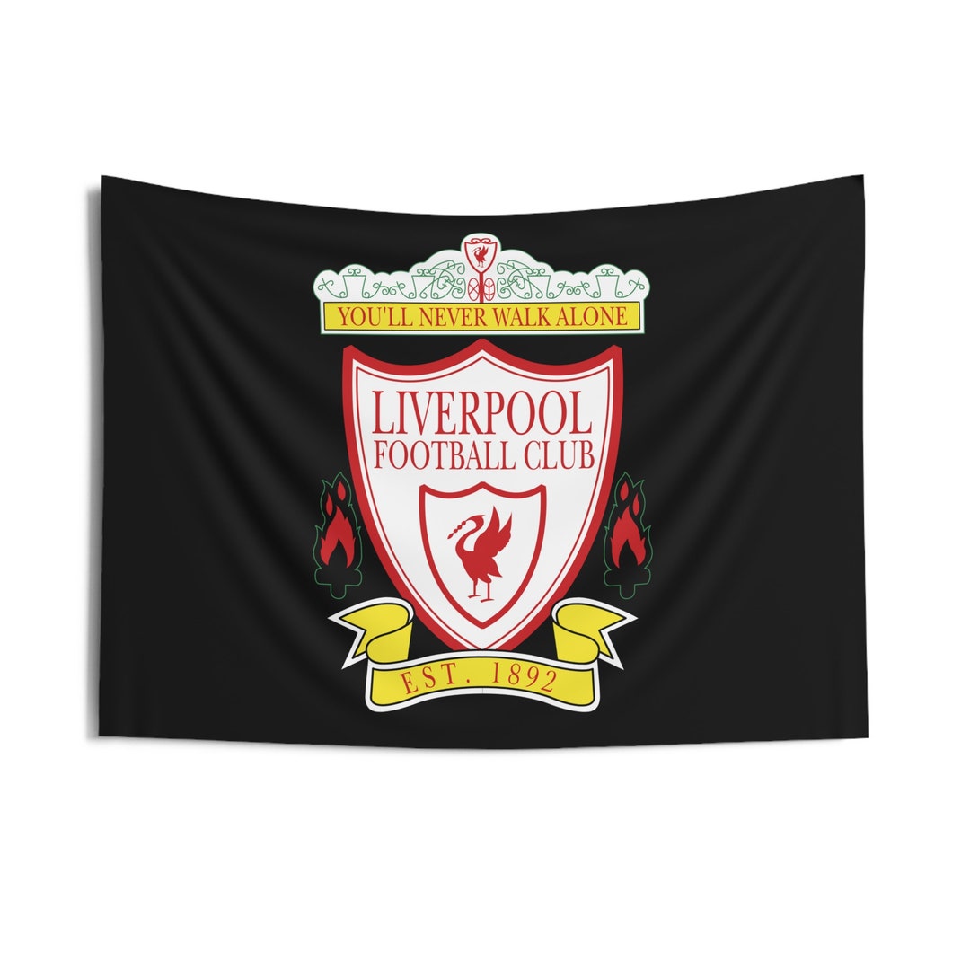 Liverpool Retro-vintage Logo Wall Tapestries, Liverpool Home Decor ...