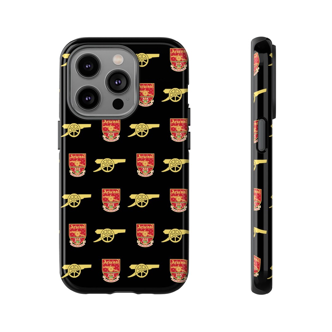 Arsenal Retro-vintage Tough Phone Case, iPhone 16 Gunners Logo Cannon ...