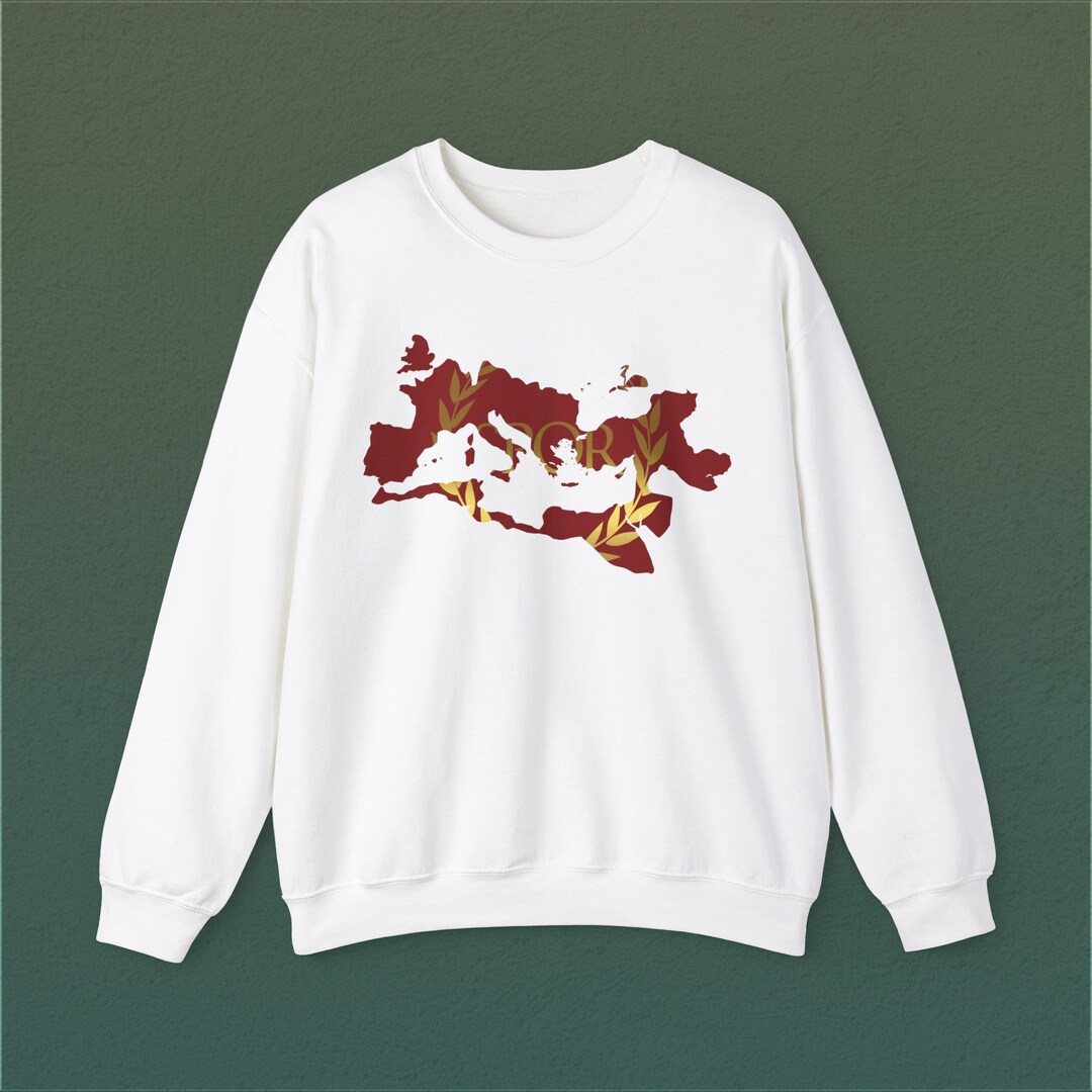 Roman Empire SPQR Sweatshirt, Rome Medieval Age Empires Sweater ...