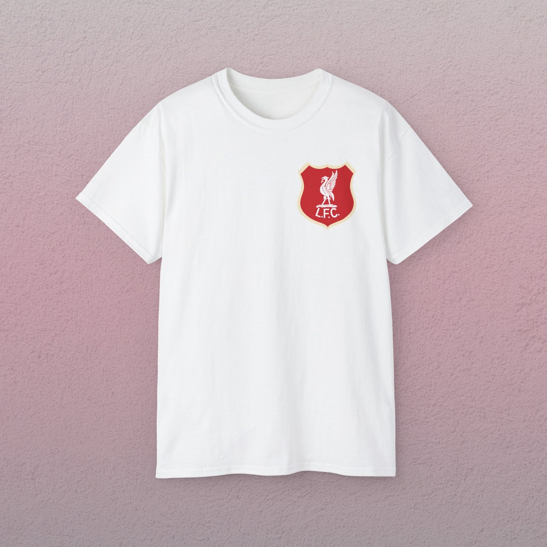 Liverpool FC 1950's Retro Logo T-shirt, Redesigned Liverpool Historic ...