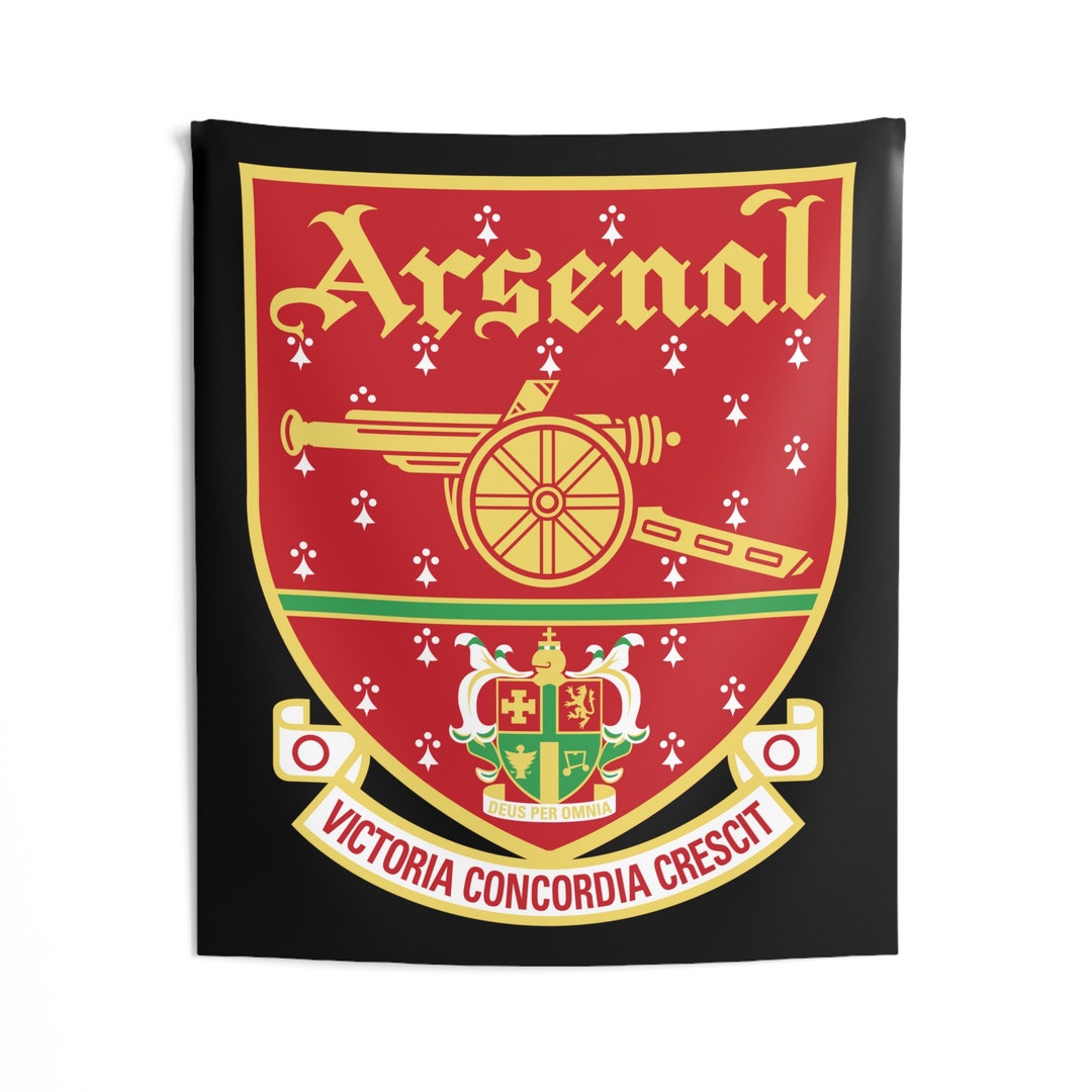 Arsenal Retro-vintage Logo Wall Tapestries, Arsenal Home Decor, Wall ...