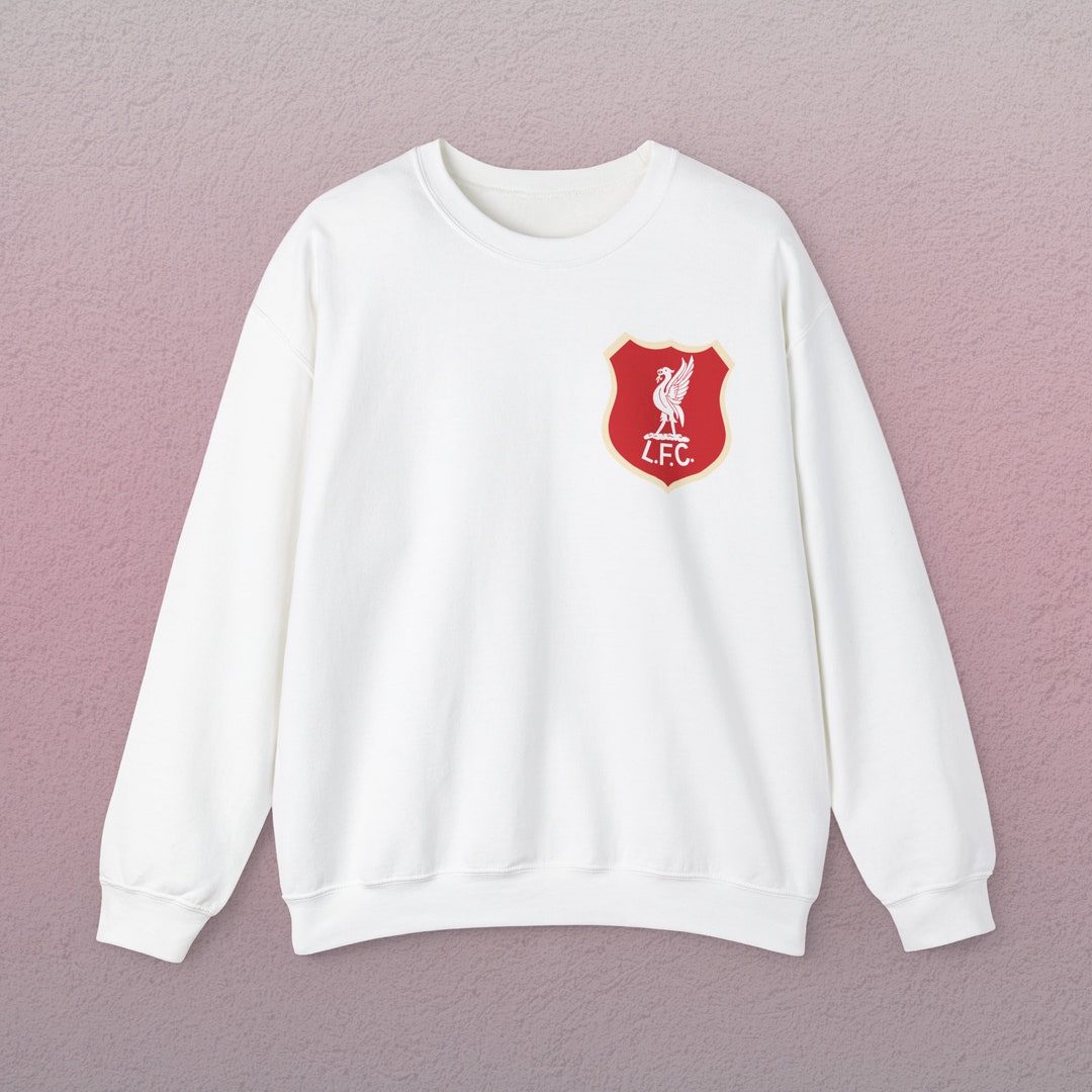 Liverpool FC 1950's Retro Logo Sweatshirt, Redesigned Liverpool ...