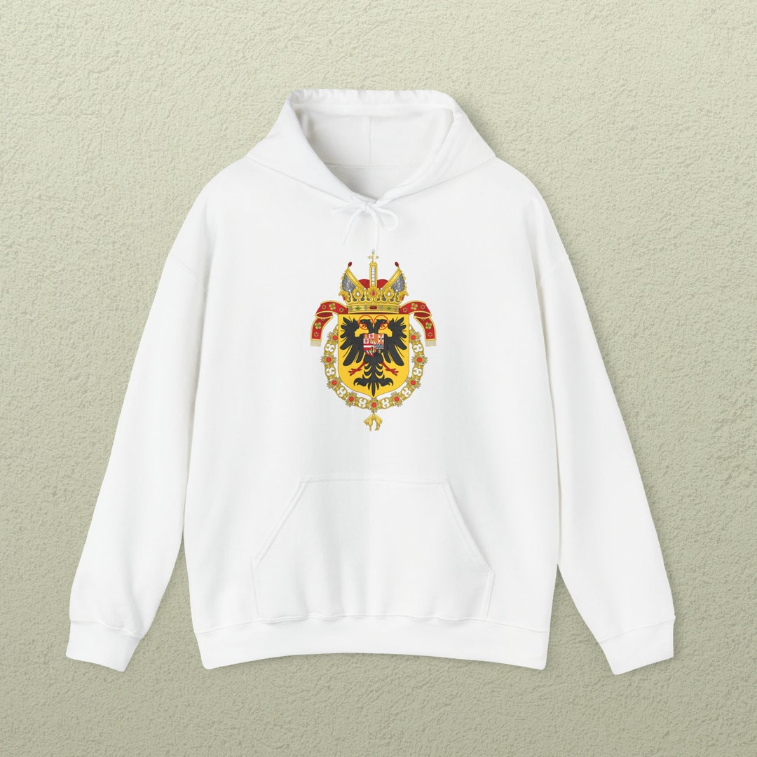 ROMAN Empire Coat of Arms Hoodie, Holy Roman Empire Logo Historical ...