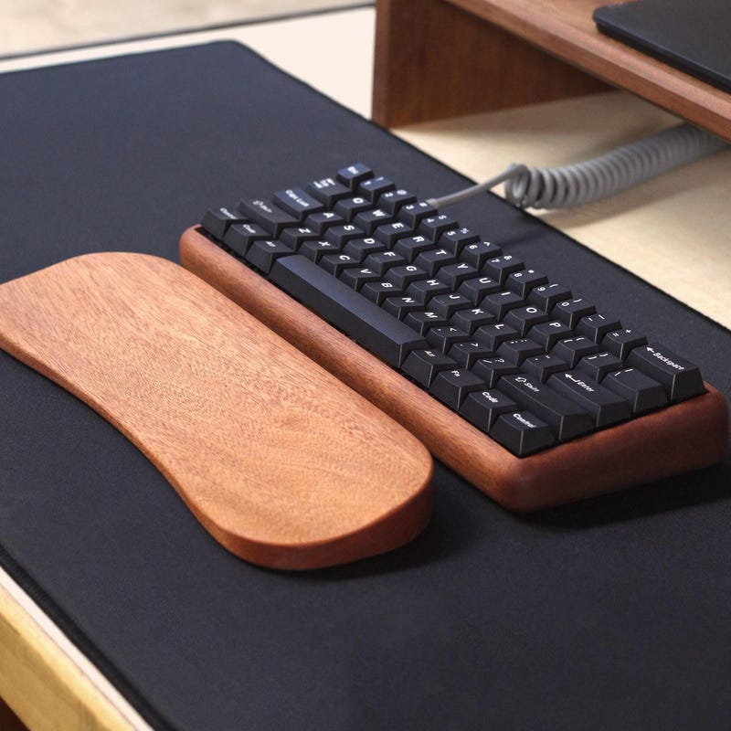 Wooden Keyboard - Etsy