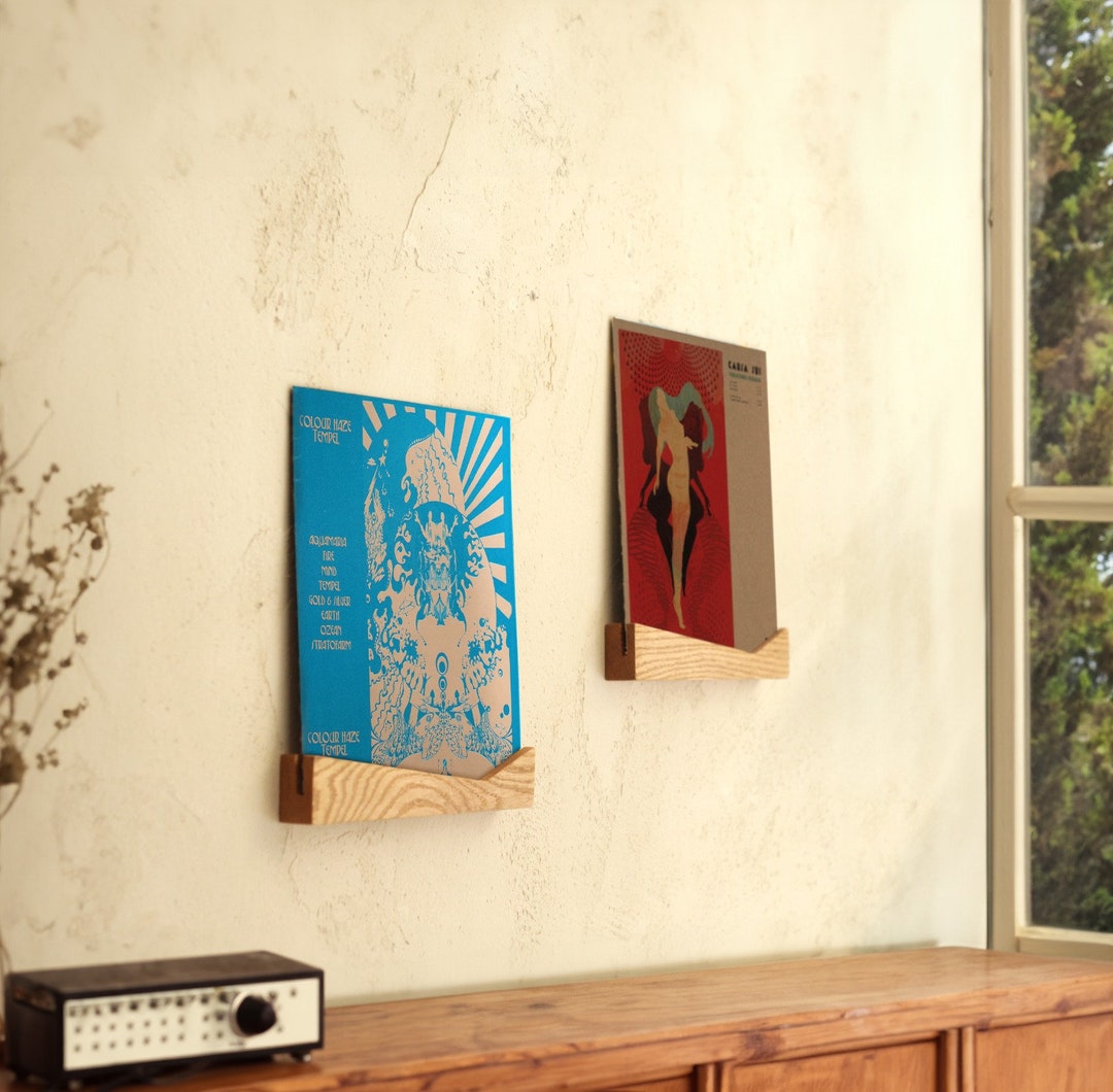 Vinyl Record Display / Wall Mounted LP Holder / LP Holder / Record ...