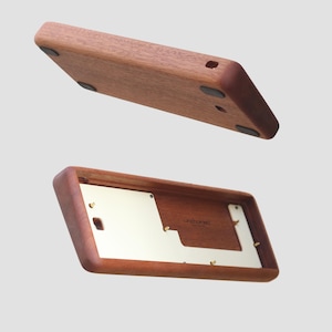 Wood Mechanical Keyboard / 60% Wood Keyboard Case / Wooden Keyboard ...