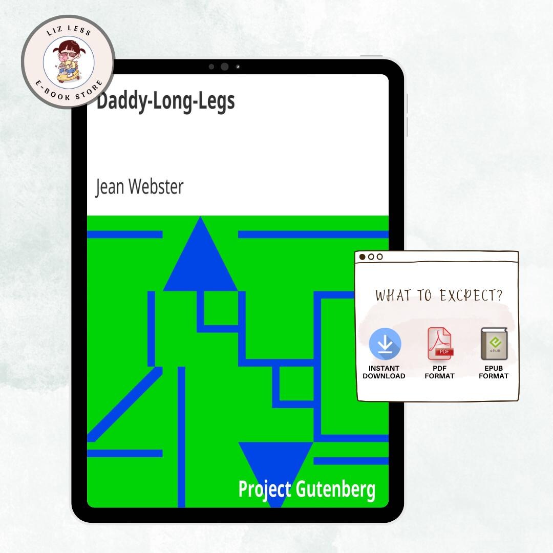 Daddy-long-legs Classic Novel E-book - Etsy