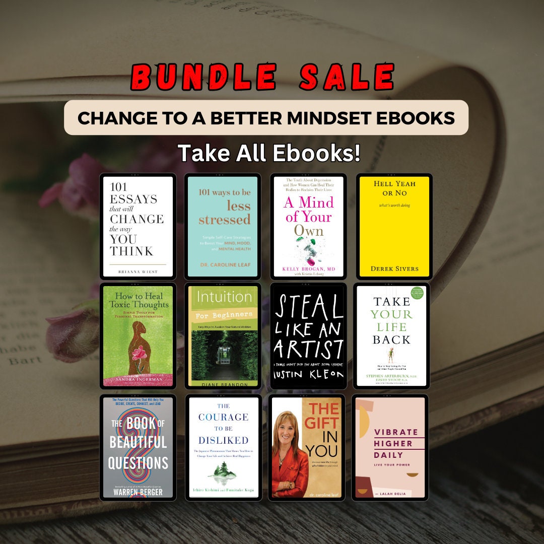 Stress to Success Self-help Ebooks Better Mindset & Build a Better You ...