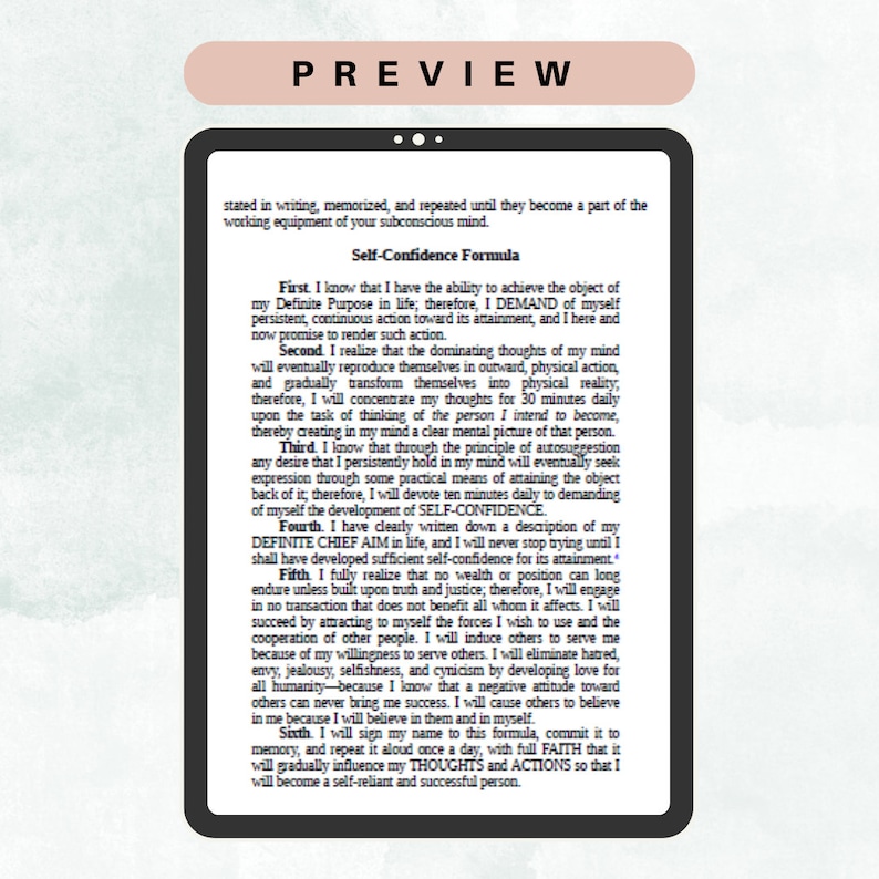 Think and Grow Rich by Napoleon Hill (e-book) - PDF - Etsy