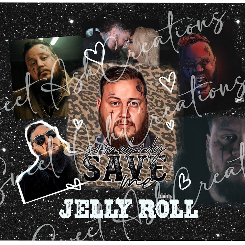 Jelly Roll Svg - Etsy