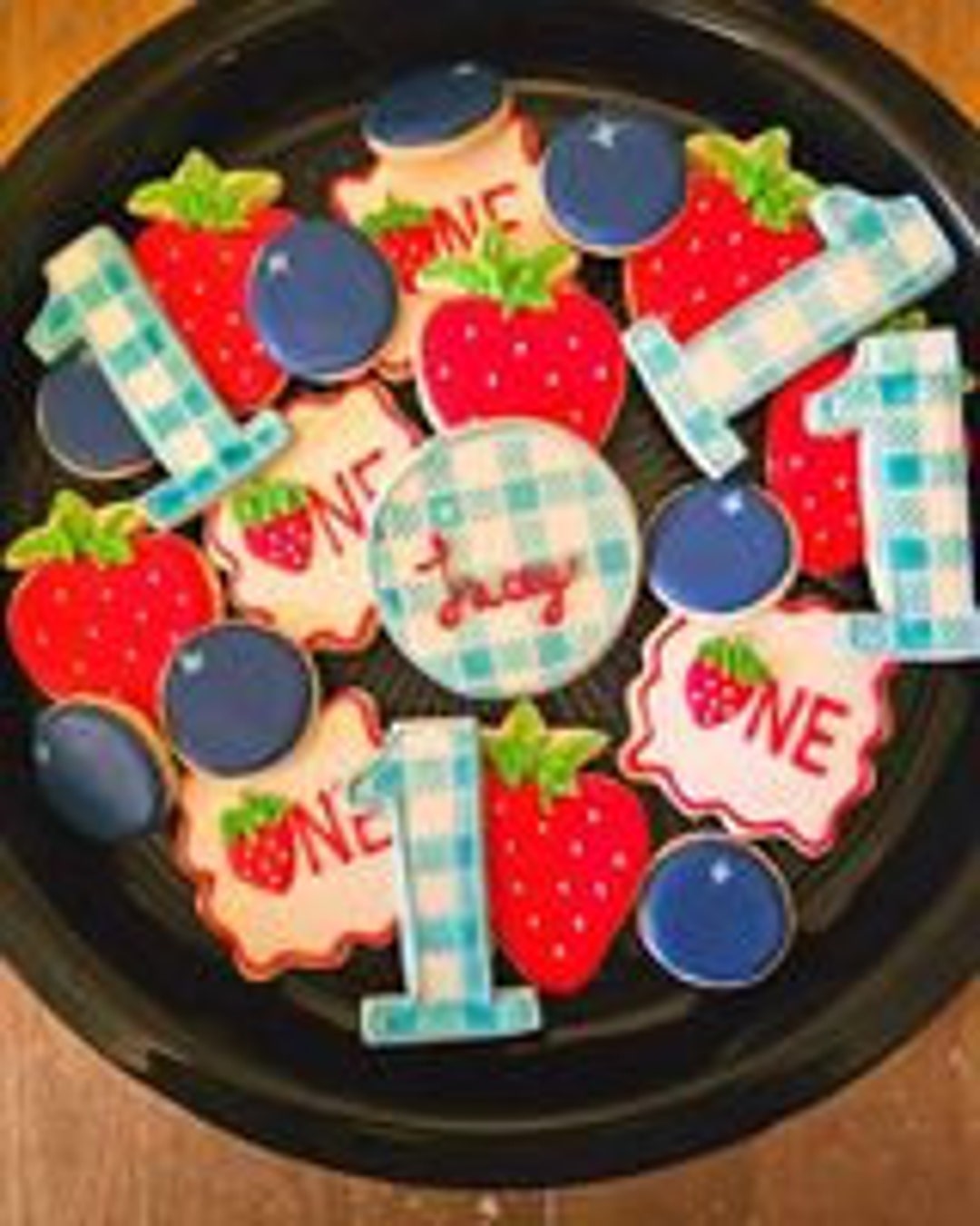 Berry Sweet Sugar Cookie Set - Etsy