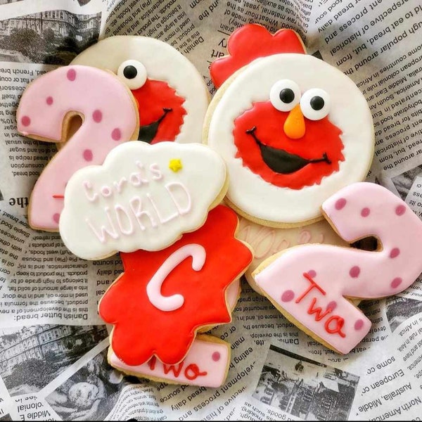Elmo Favors - Etsy
