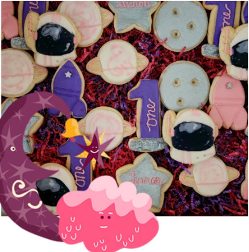 Cosmic Cookie Cutter Set 3D Print Files Download **extra Support ...