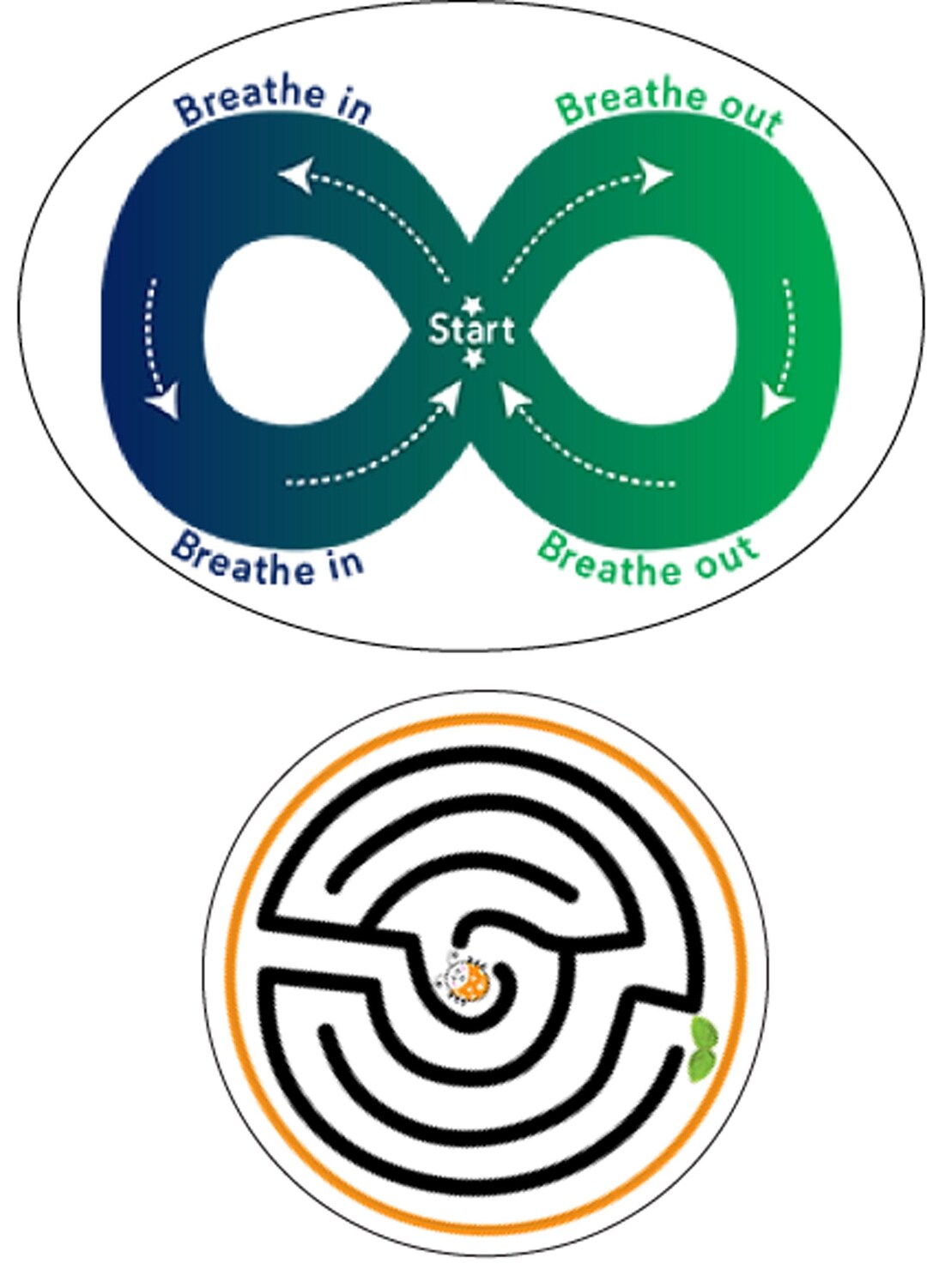 Sensory Wall Graphic Including Both the Infinity Path and Lady Bug Maze-2 Pack - Etsy