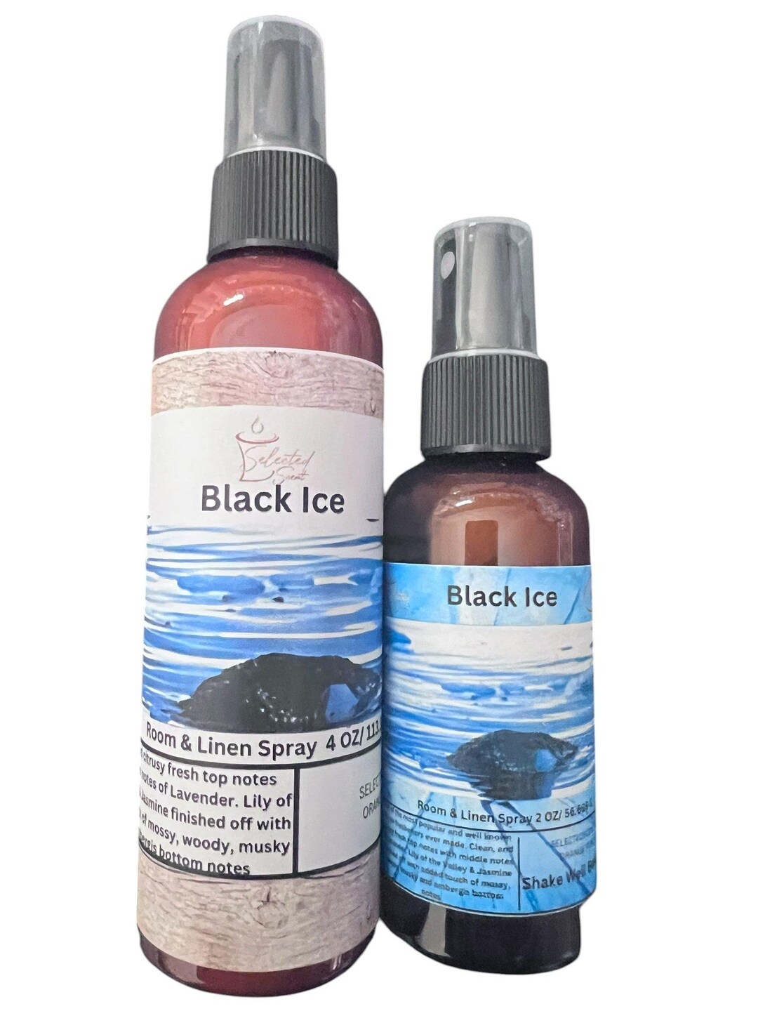 Elevate Your Space With Black Ice Room and Linen Spray - Etsy