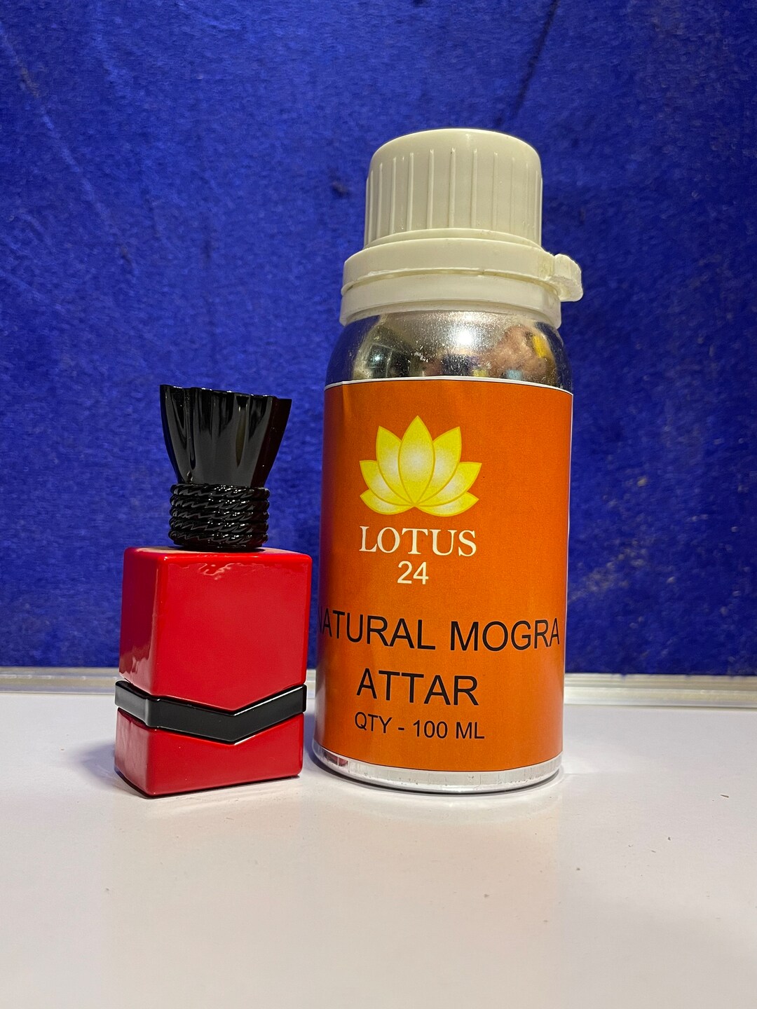 LOTUS24 Mogra Attar Alcohol-free Ittar Unisex Roll on Perfume Body Oil ...