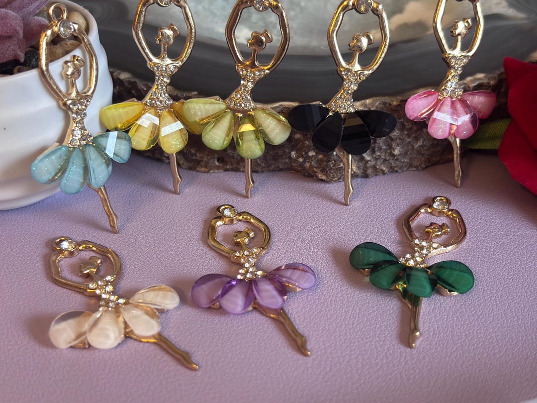 Crystal Dancing Ballerina Pendant Necklace – Whimsical Jewelry, Oasis ...