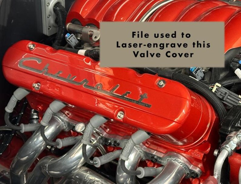 Chevrolet Script SVG File for Laser Engraving - Etsy