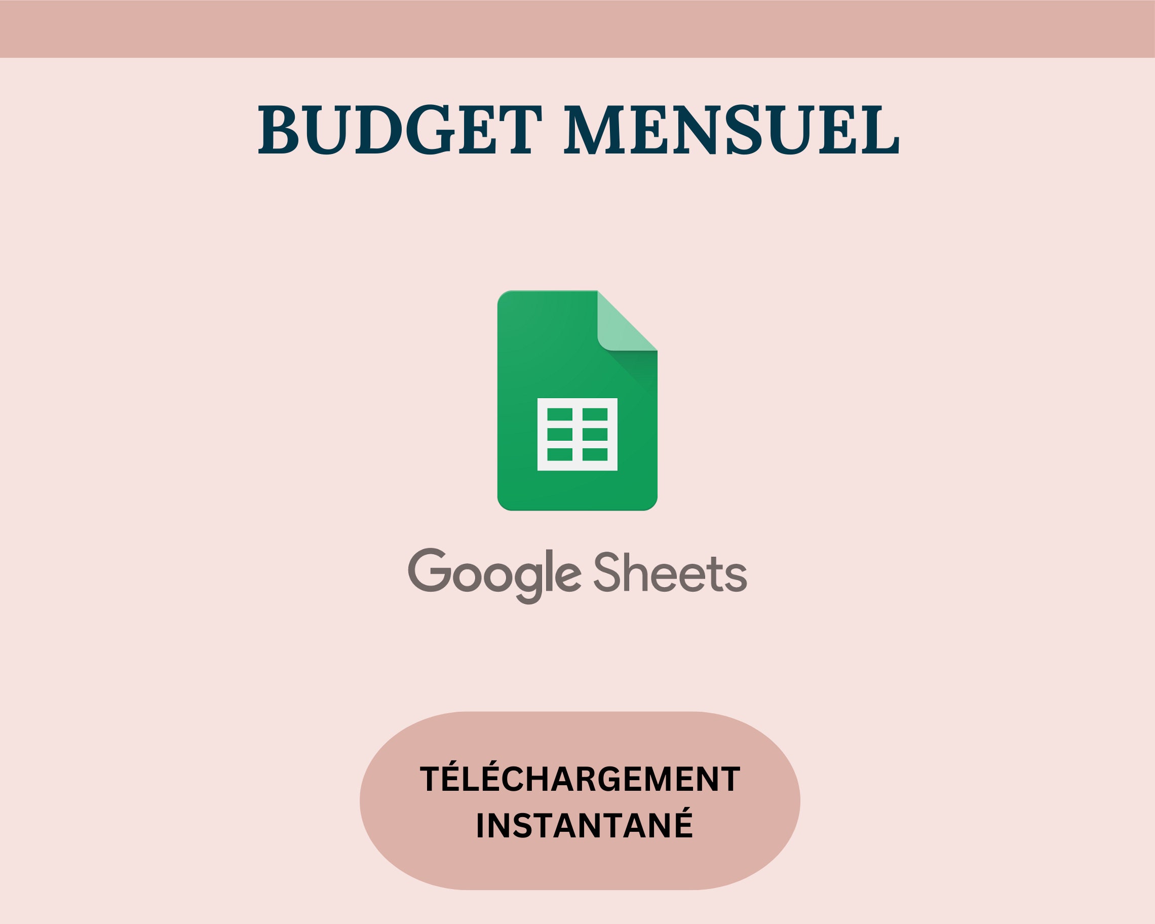 Budget Mensuel Français, Monthly Budget Planner Français, Monthly ...