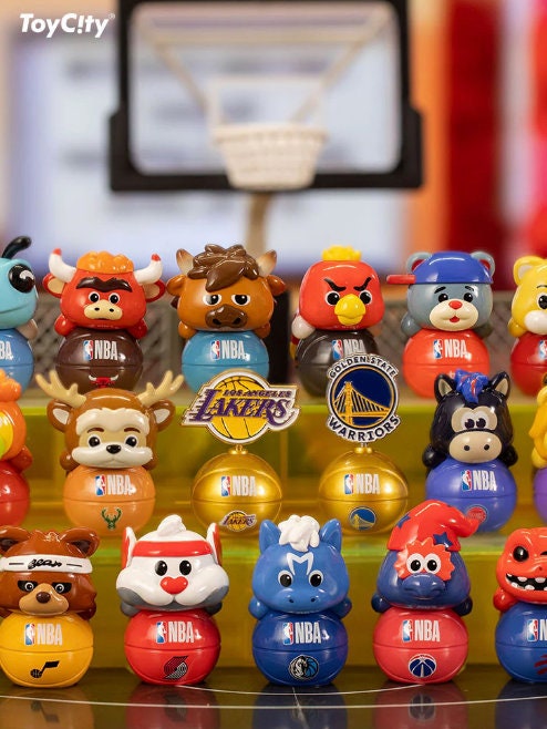 NBA Mascot Keychain and Magnet (blind Box) - Etsy