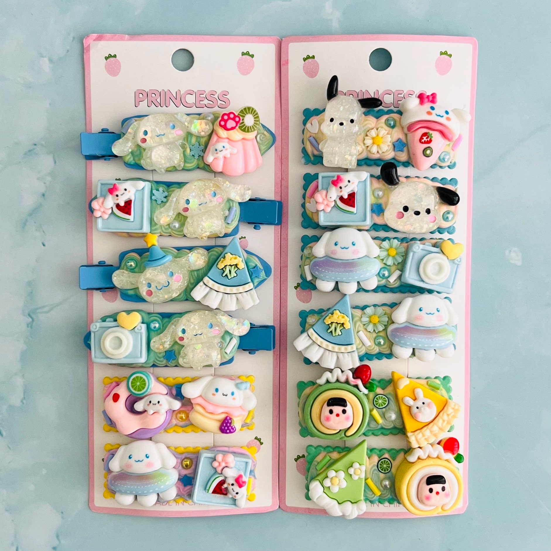 Kawaii Hair Clips Decoden Custom Hair Clips Handmade Hair - Etsy