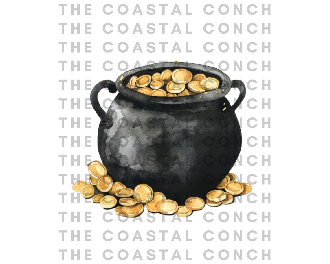 Lucky Watercolor St. Patrick's Day Clipart- 10 Transparent Background ...