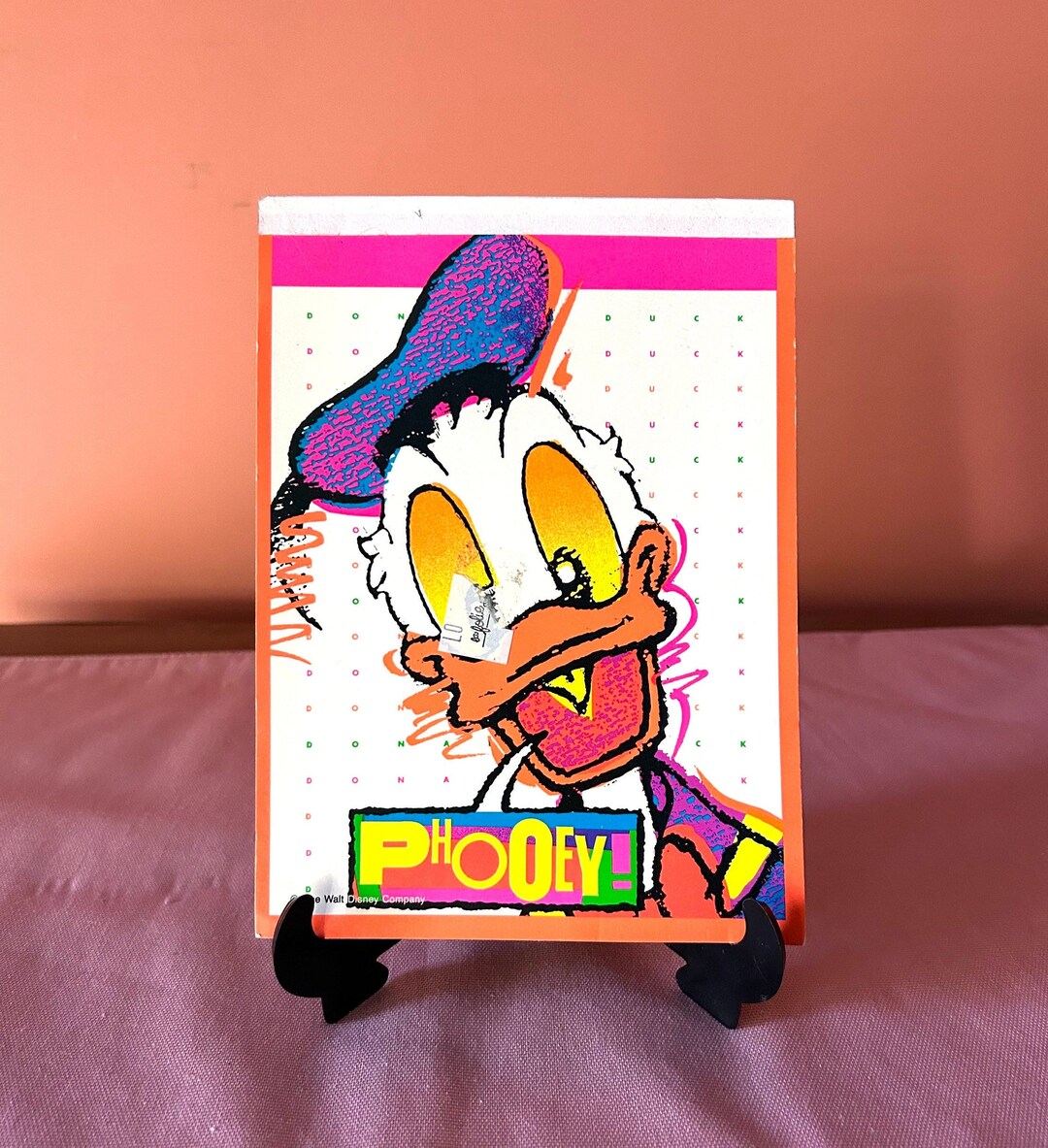 Vintage Mead Disney Donald Duck Stationery Pad 29 Sheets - Etsy