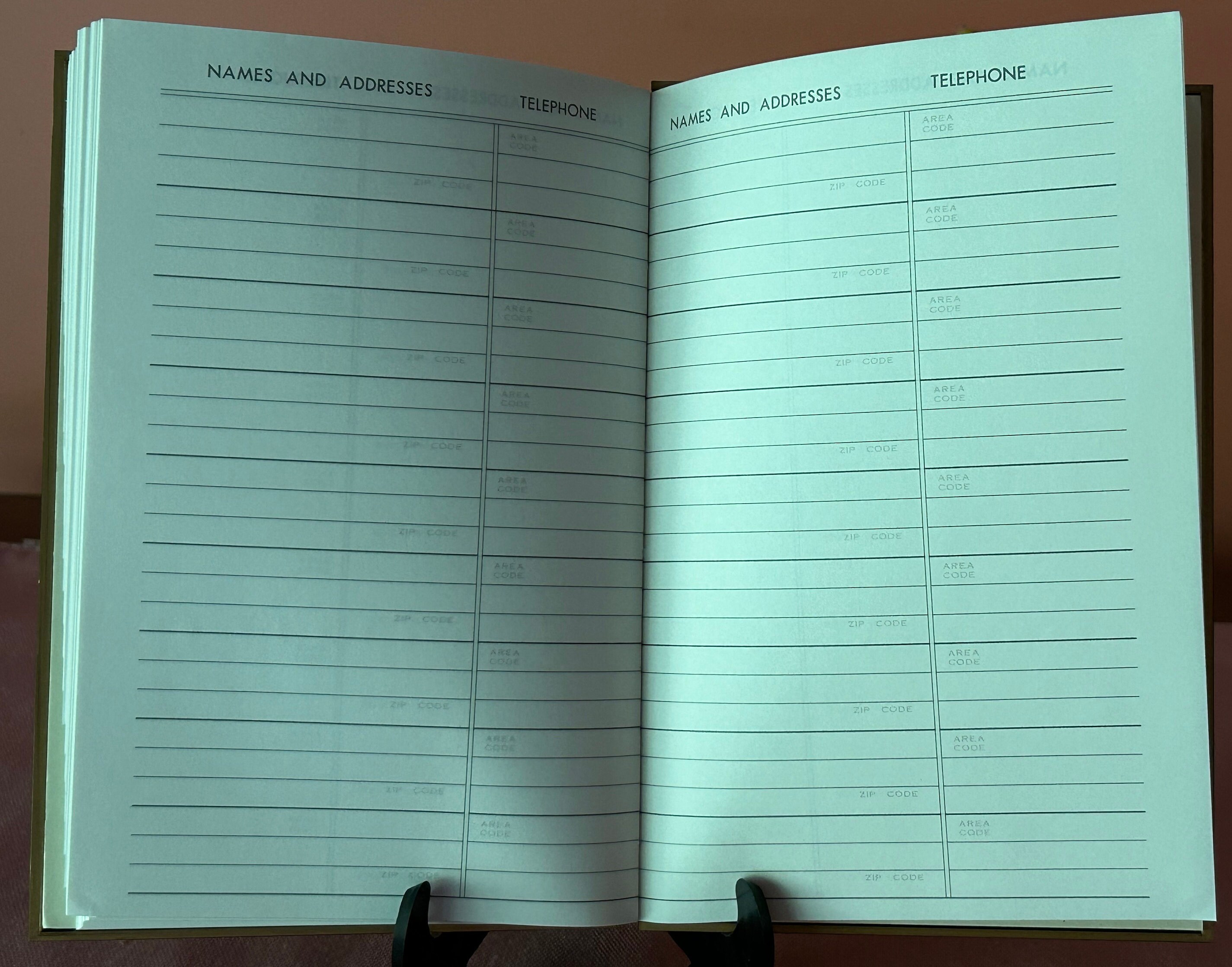 Vintage Lacquerware Otagiri the Sea Hard Cover Address Book Navy Blue ...