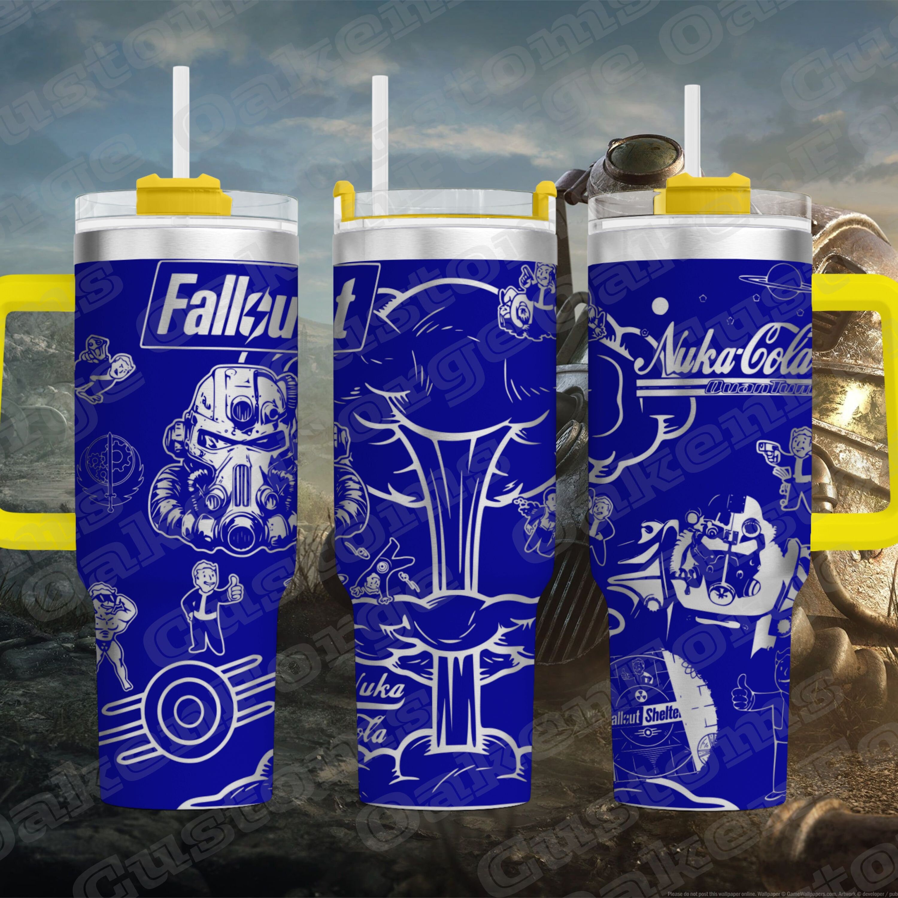 Fallout 40oz Tumbler Wrap SVG File - Etsy Canada