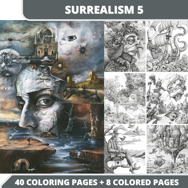 Surrealism Art Book - Etsy