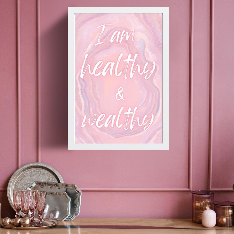 Positive Self Love Affirmation Poster Motivational Quotes - Etsy