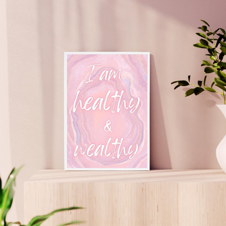 Positive Self Love Affirmation Poster Motivational Quotes - Etsy