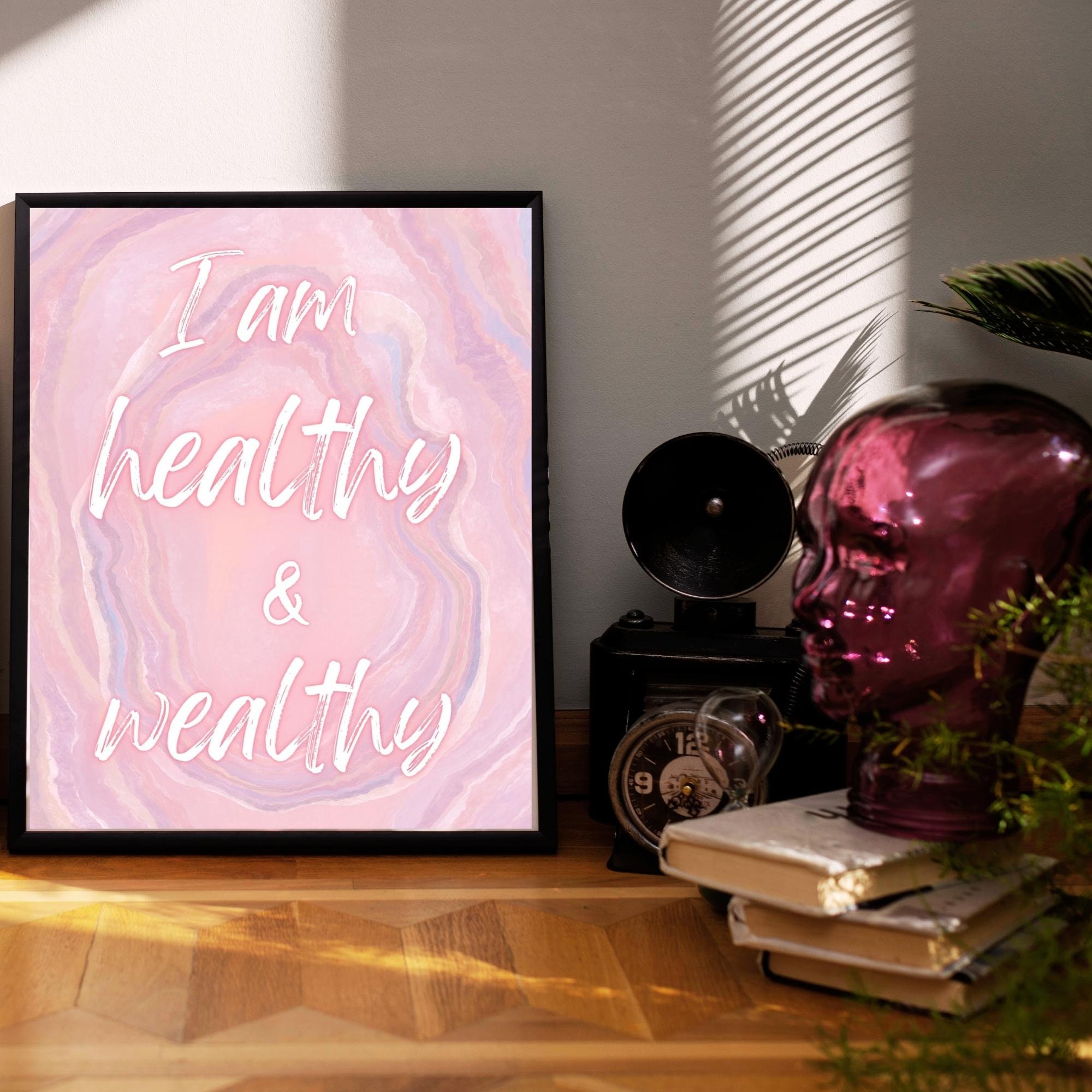 Positive Self Love Affirmation Poster Motivational Quotes - Etsy