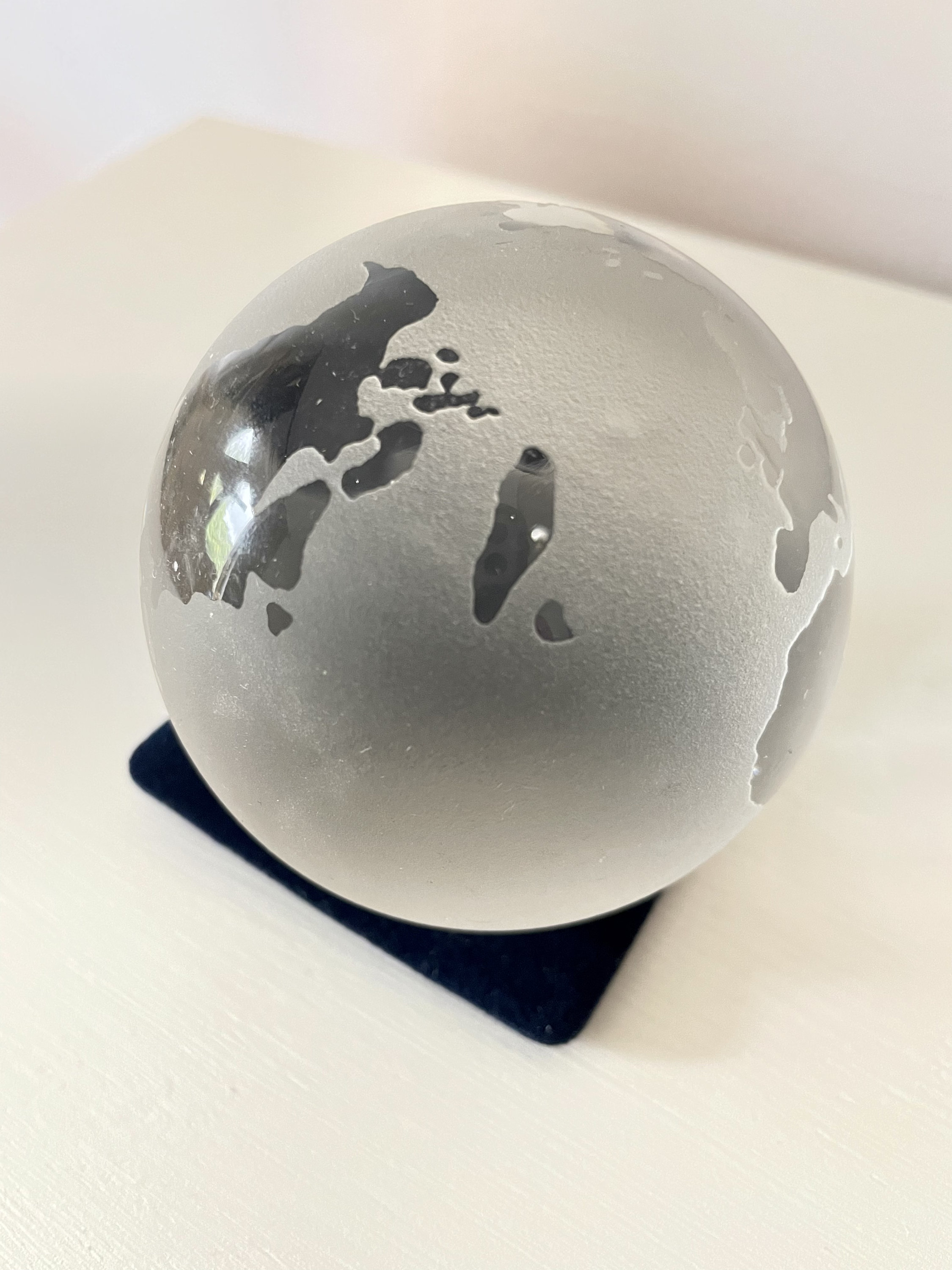 World Globe, Globe, Paperweight, World Map, Glass Paperweight - Etsy UK
