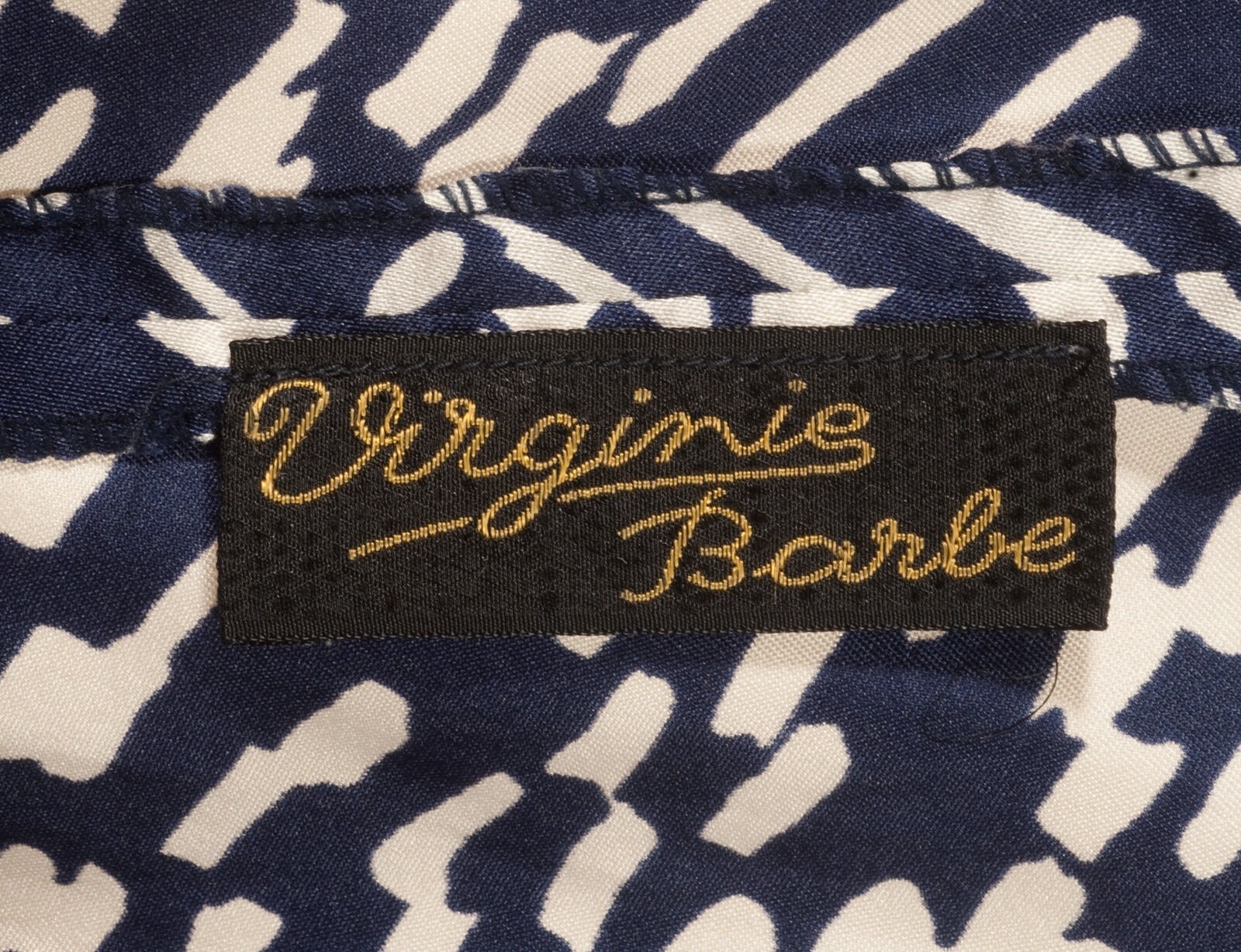 Vintage 60s 'virginie Barbie' Abstract Print Dress (size UK12, US8 ...