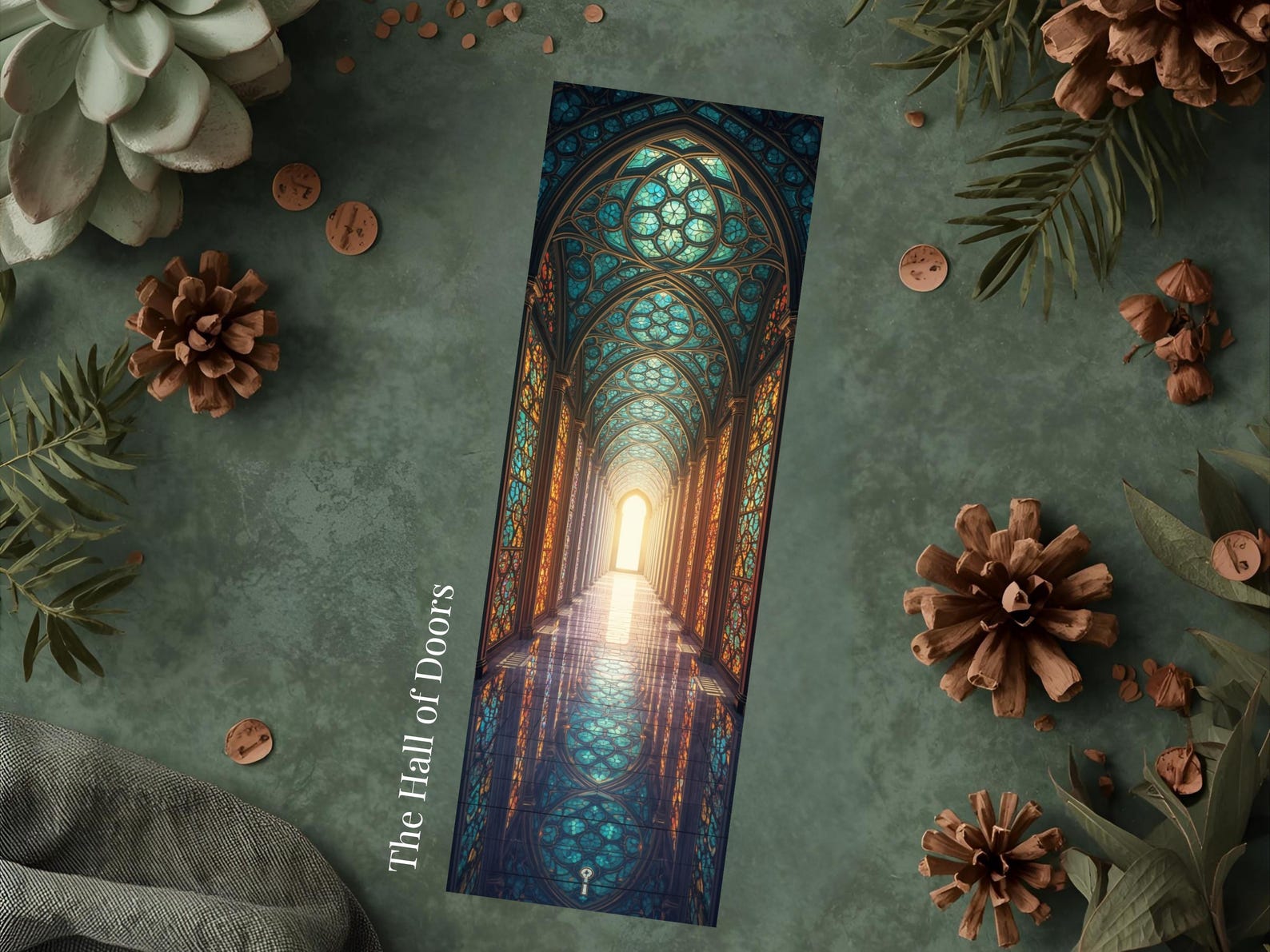 Alice's Adventures in Wonderland Bookmarks: Stained Glass Style ...
