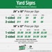 Army Yard Signs + FREE Graphic Design + Fast Free Shipping, Delivered ...