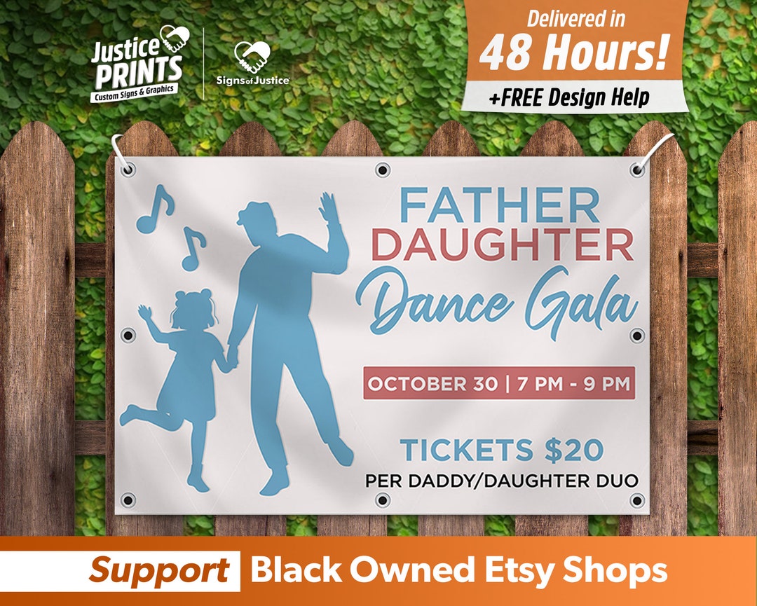 Dance Gala Banner + FREE Graphic Design + Fast Free Shipping, Delivered ...