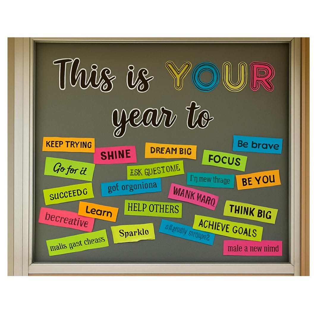 This is Your Year to - Bulletin Board Print - Etsy