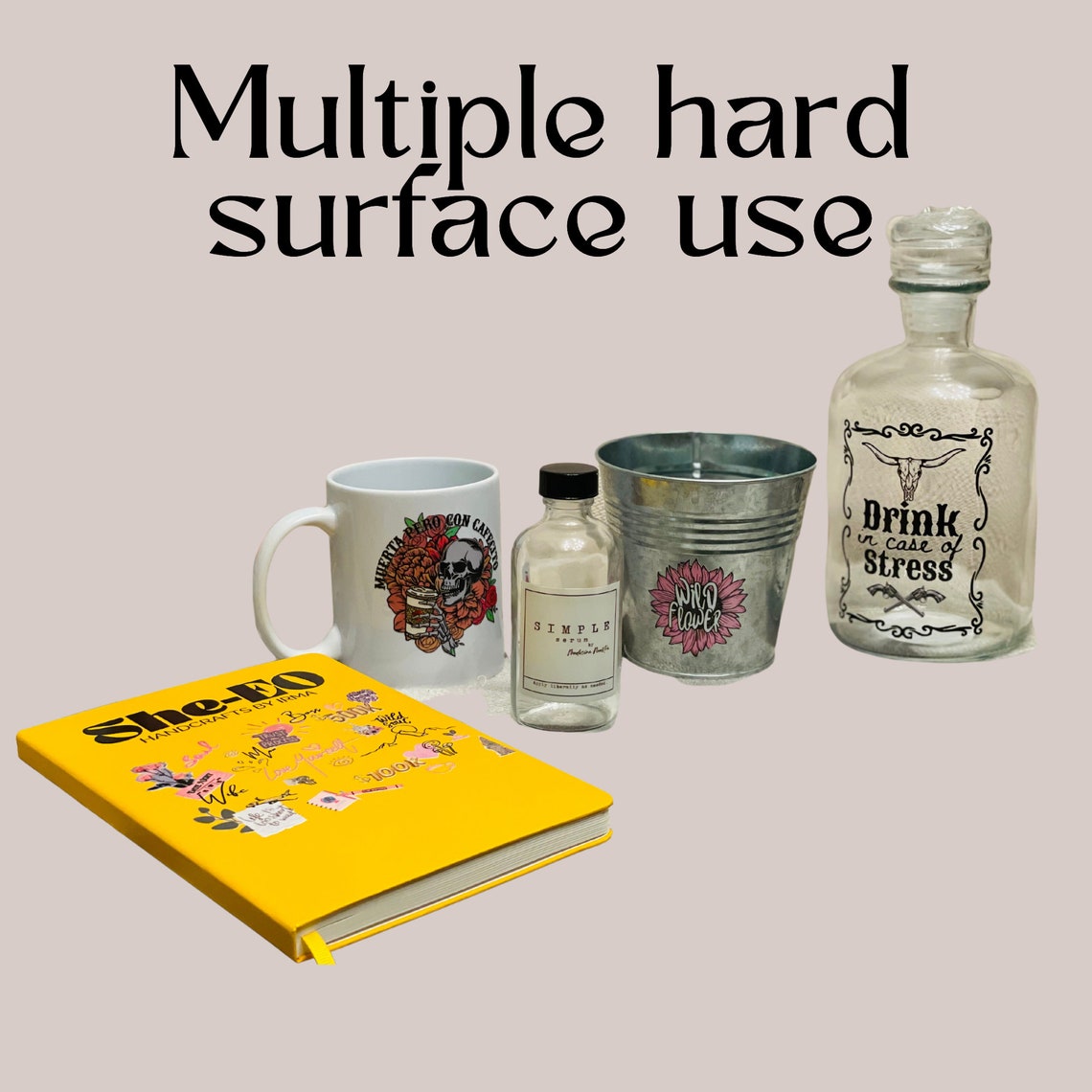 UV Print Labels Custom Print Label Uv DTF Custom Gang Sheet - Etsy