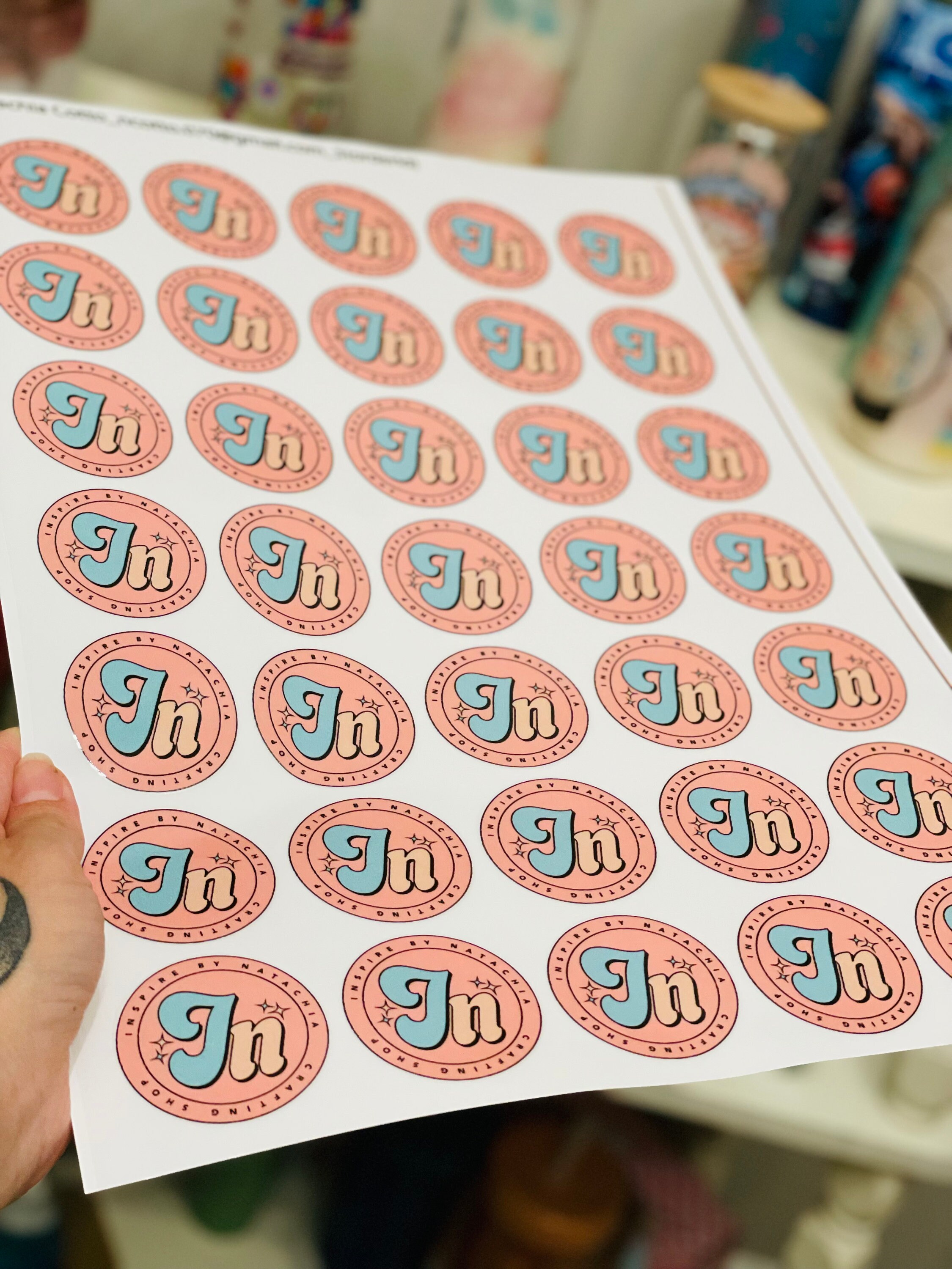 UV DTF Sticker Decal 3x3 - Etsy