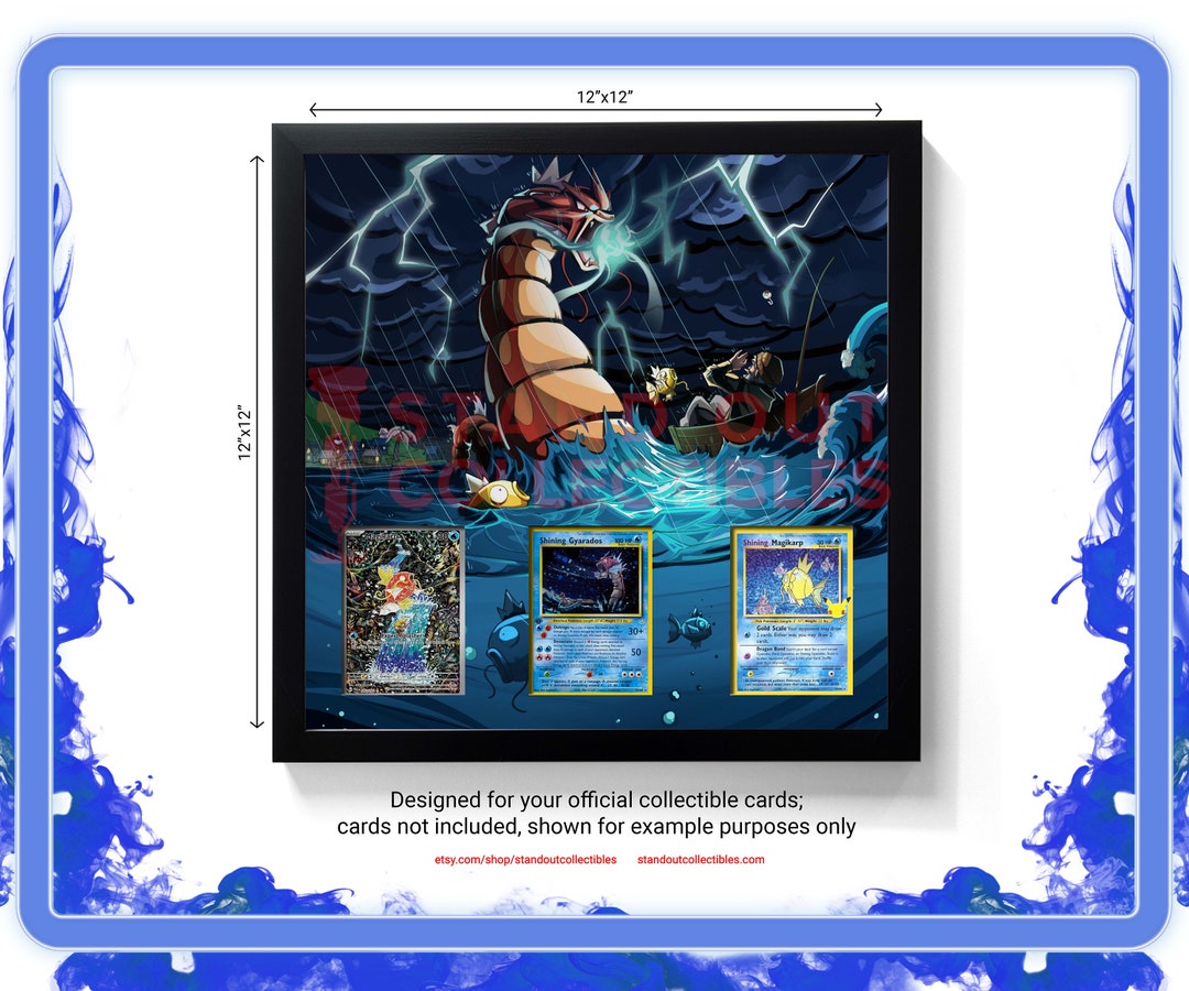 Pokemon Card Display Pokemon Extended Art Card Case Pokemon - Etsy