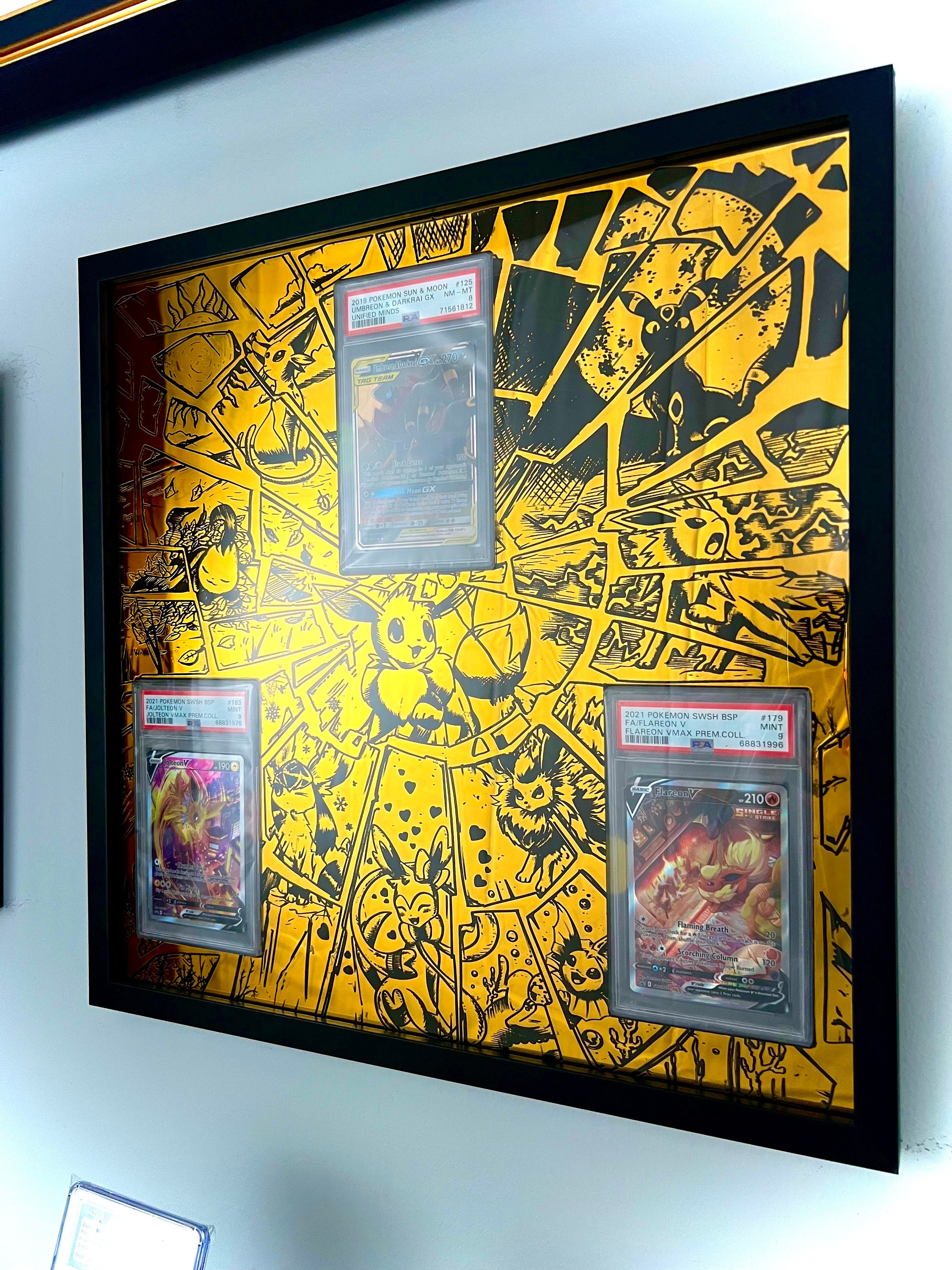 Pokémon Eeveelution Pokemon Card Display Pokemon Collector - Etsy