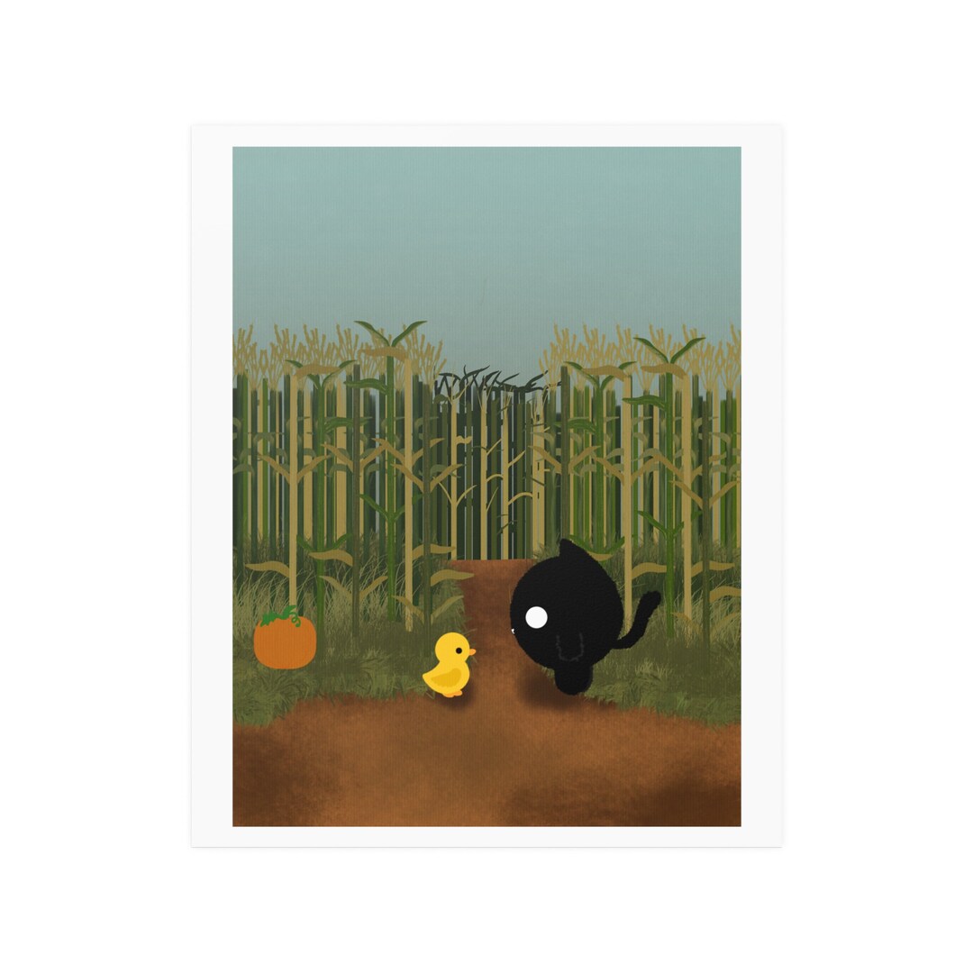 Critter Print - "maize Maze" - Etsy