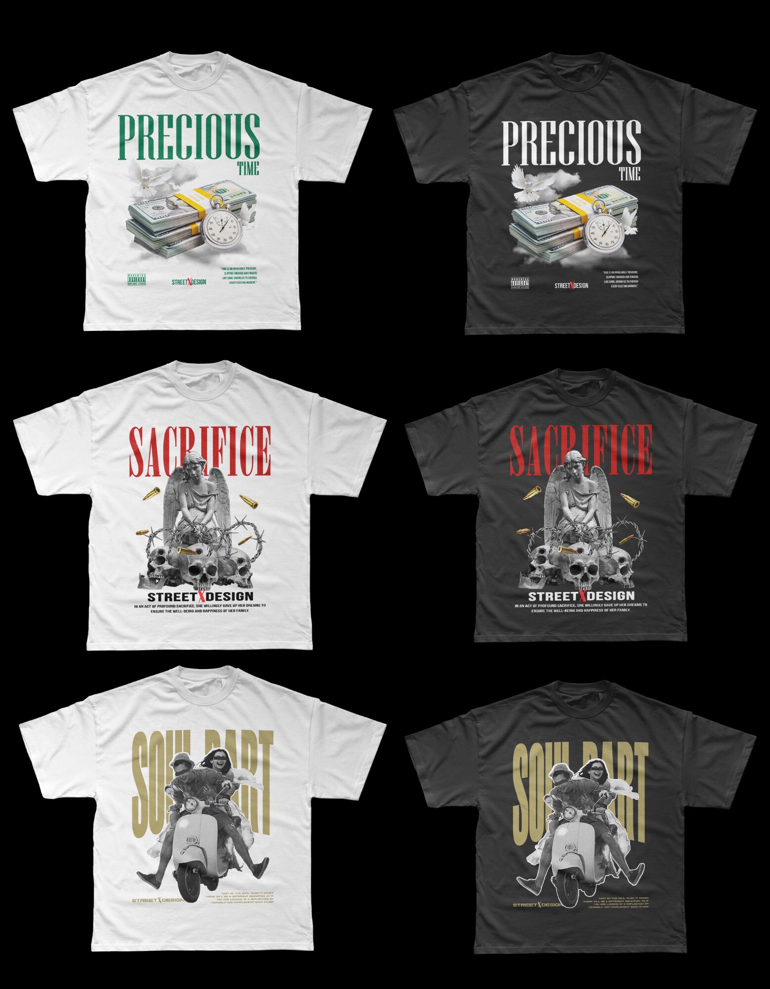 19 Streetwear Tshirt Design Bundle Shirt Design Bundle Tshirt Design ...