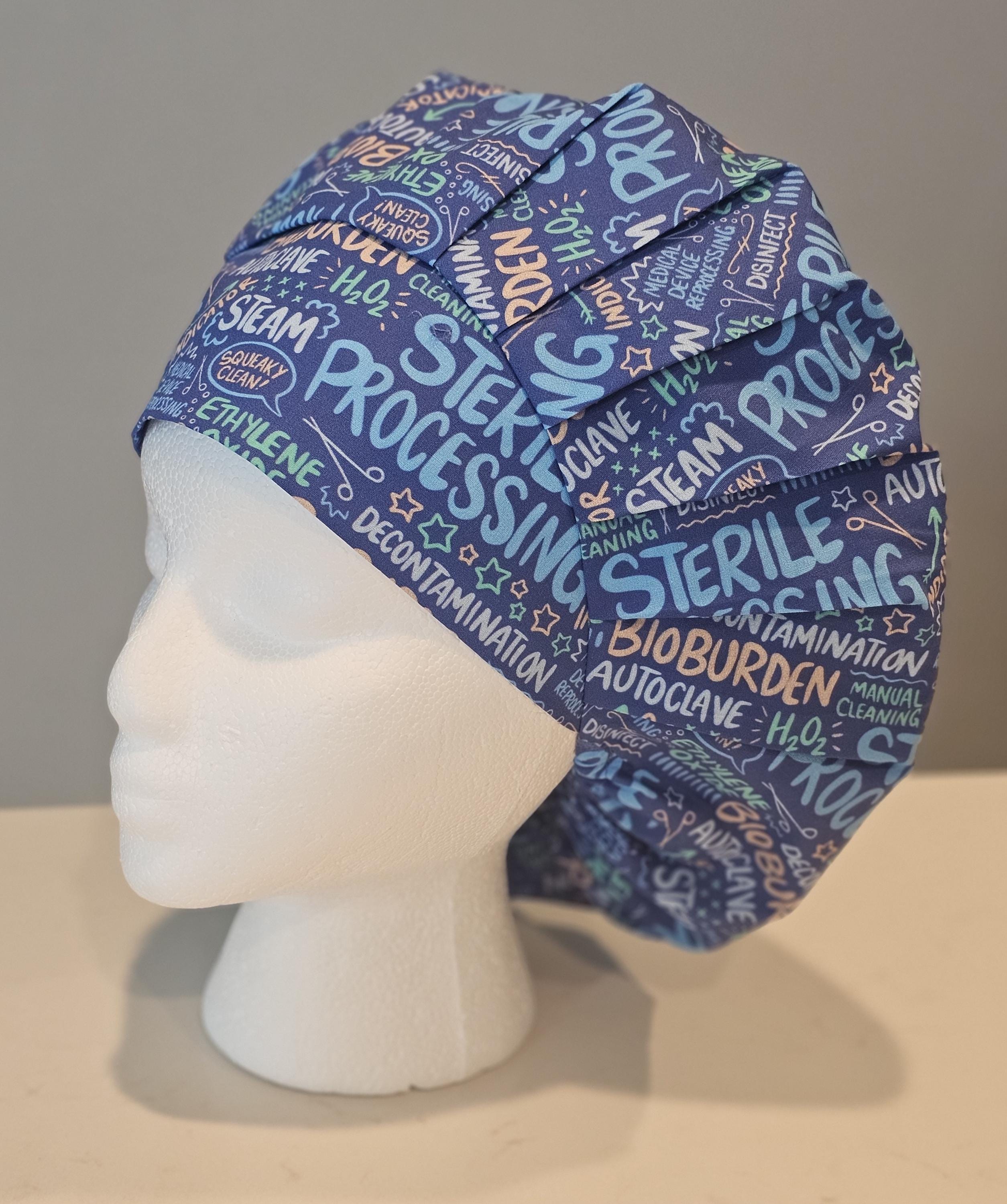 Sterile Processing Scrub Caps - Etsy