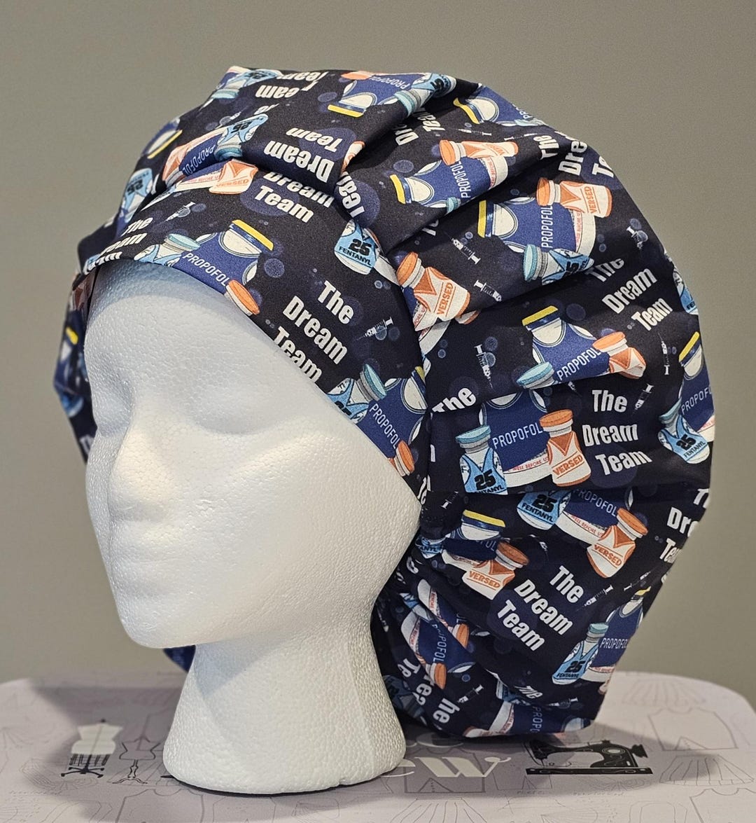 The Dream Team Anesthesia Scrub Caps - Etsy