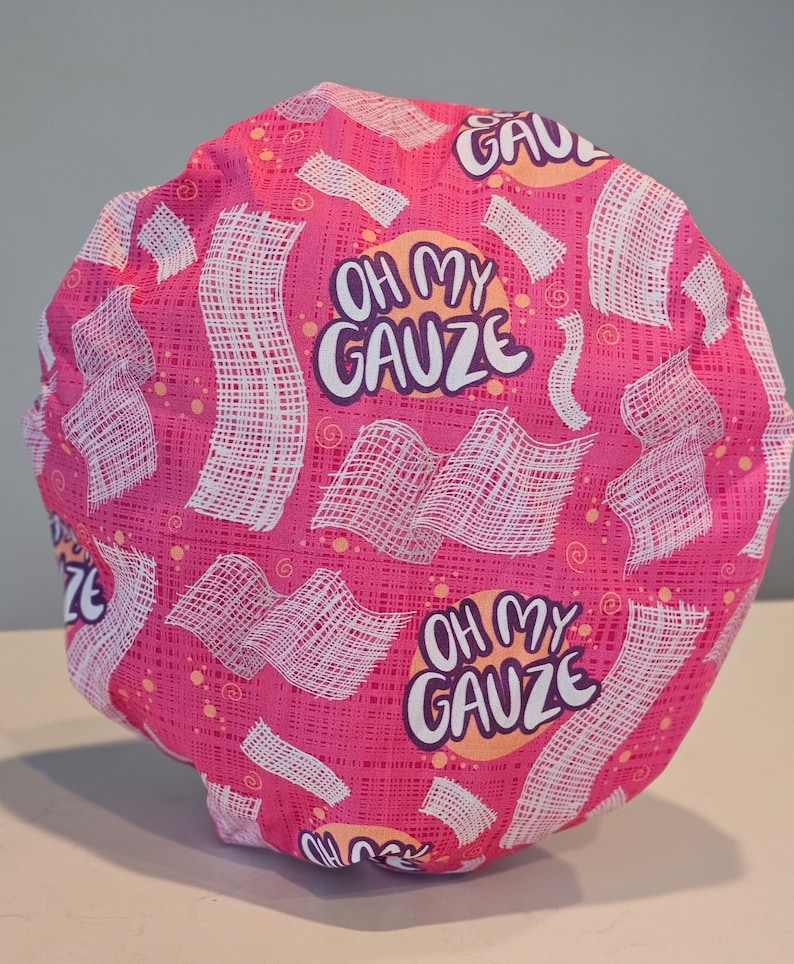 Oh My Gauze Scrub Caps in Bouffants, Euros, Ponytails, and Skull Caps ...
